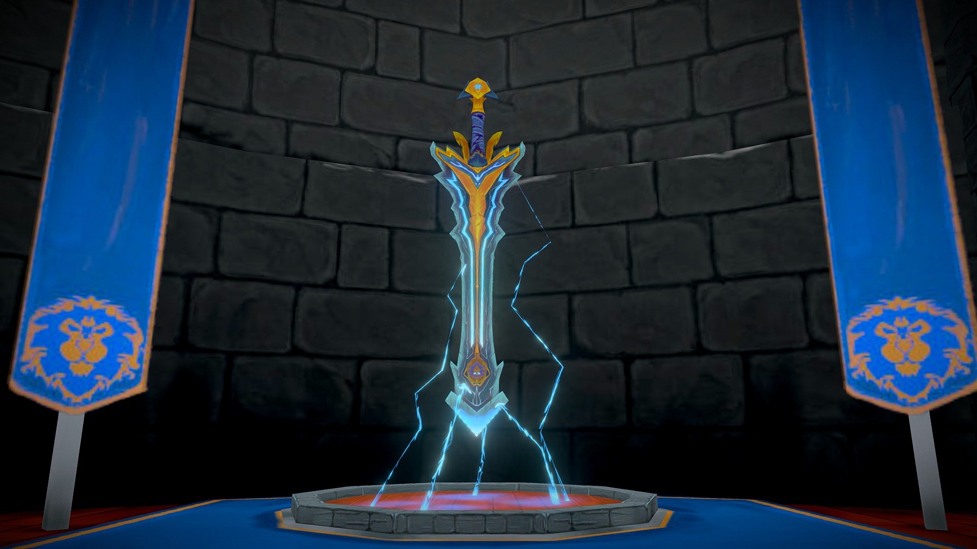 World of Warcraft Great Sword - 3D model by Julio C. (@juliolxn ...