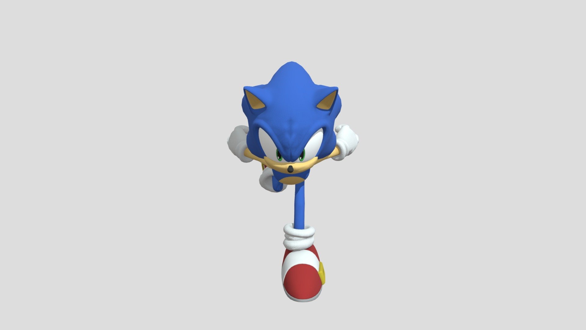 Sonic Forces - Sonic (Running) - Download Free 3D model by Haku Dragon ...