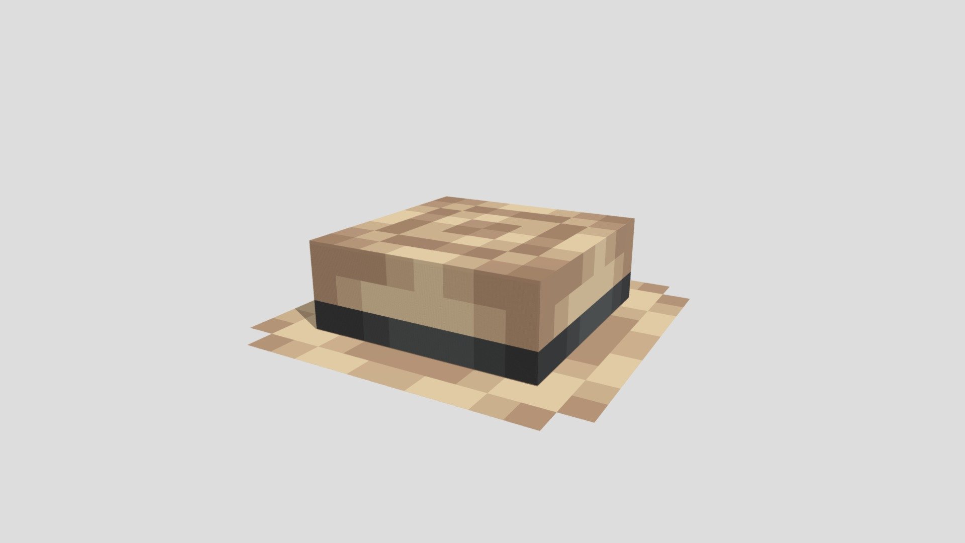 Boater Hat | Minecraft Java Model - 3D model by OleksaYankovski ...