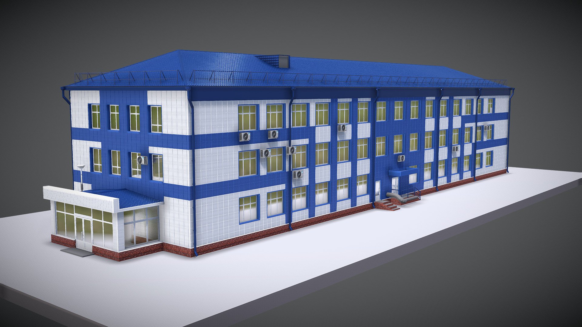 House2 - 3D model by rendermanus831 [9e75632] - Sketchfab