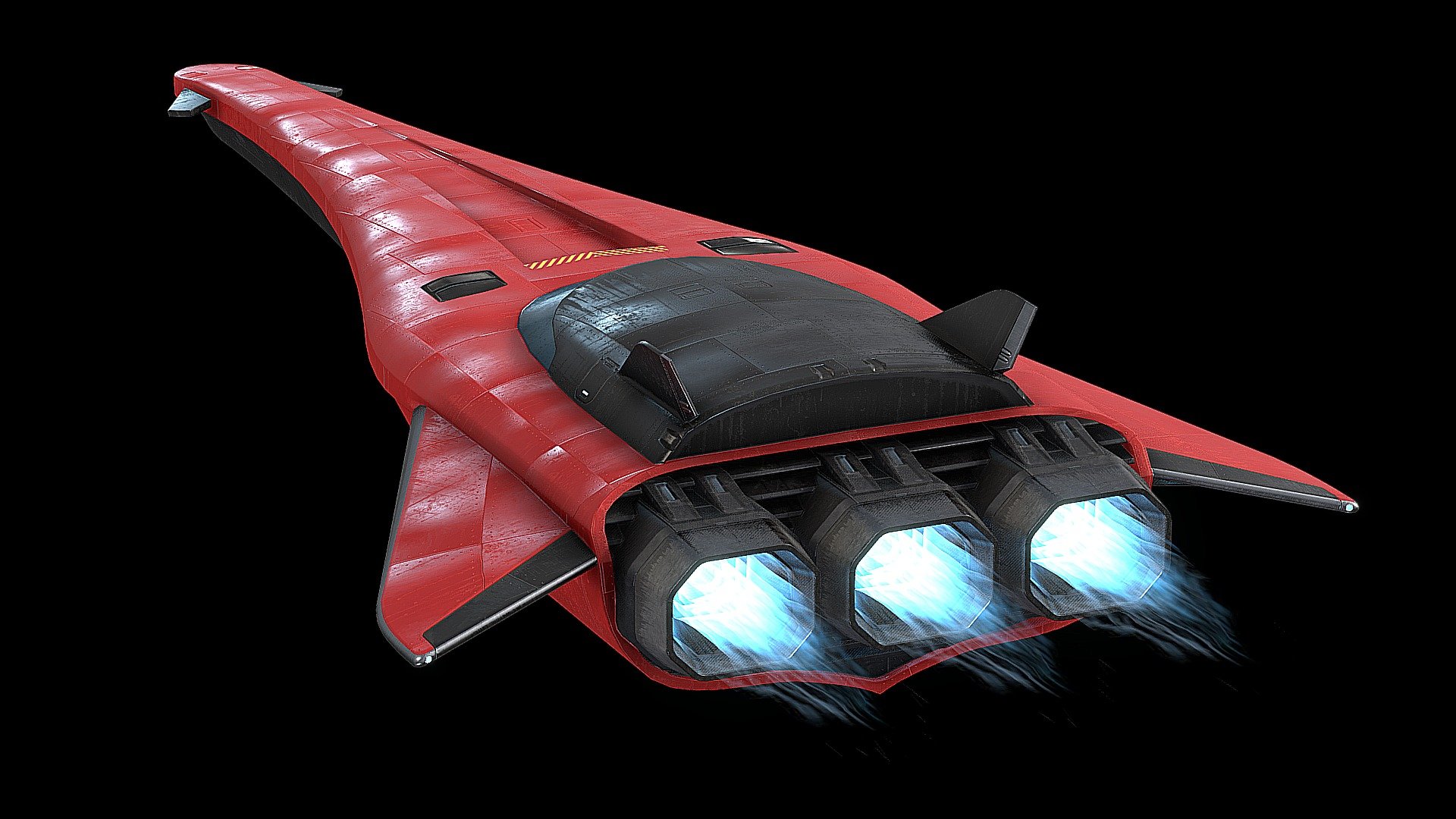 Fast Scout Spaceship Sci Fi - Buy Royalty Free 3D model by rfarencibia ...