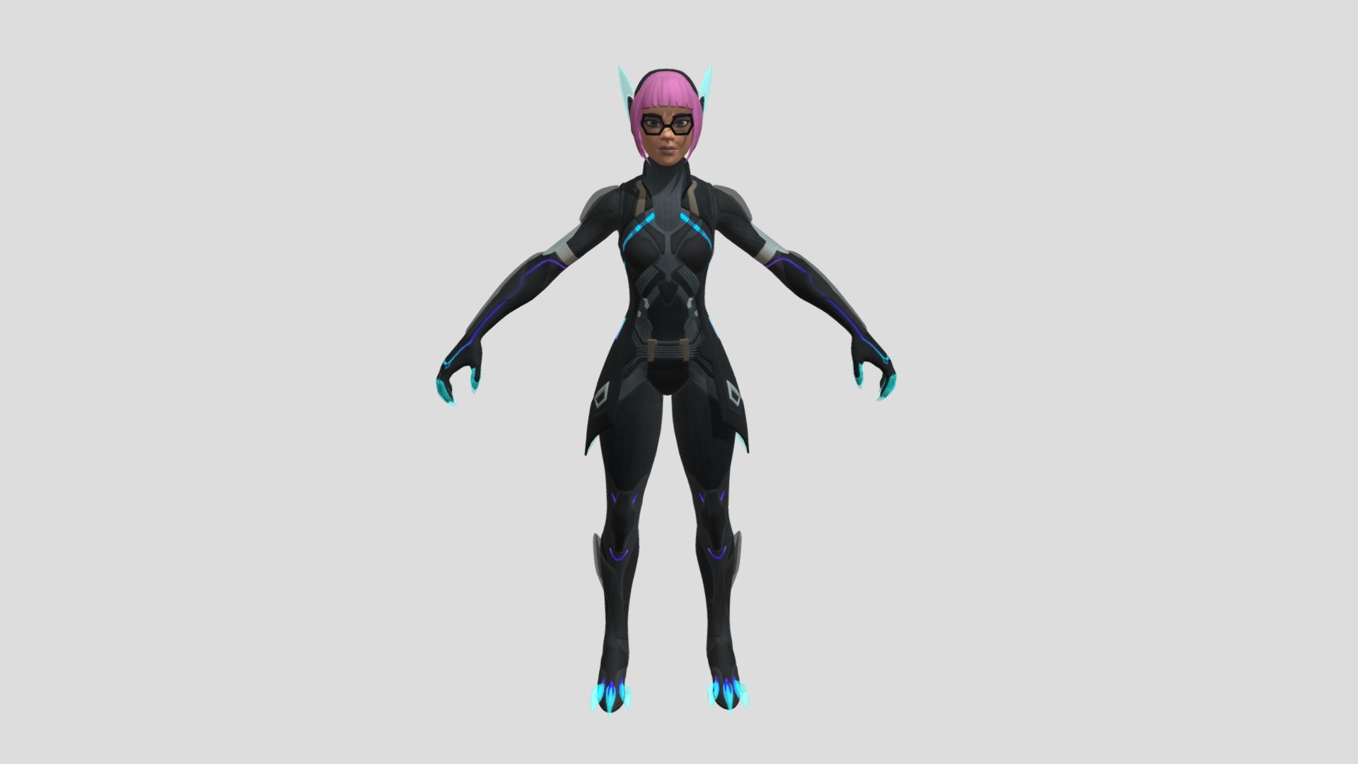 Void Walker Lynx - Fortnite Skin - Download Free 3D model by ...
