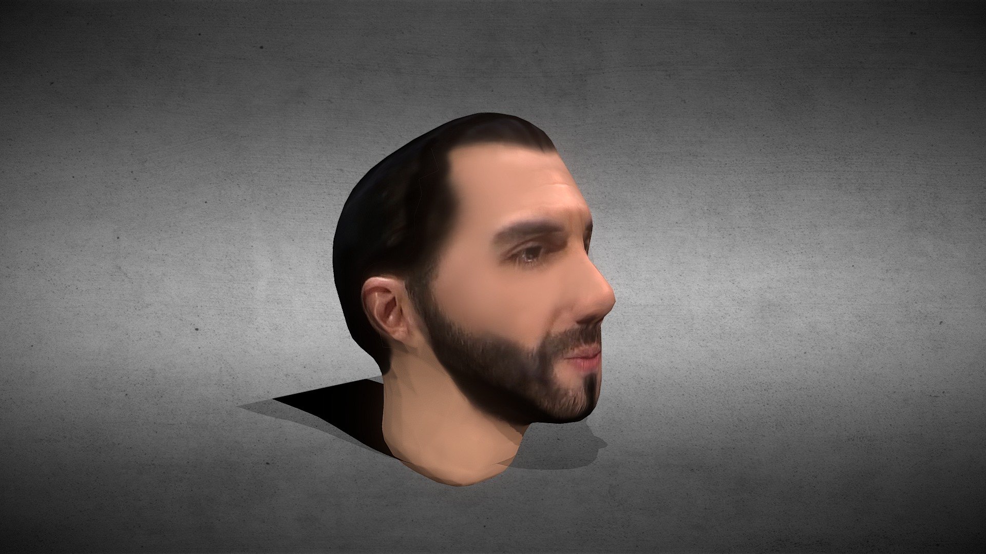 Nayib Bukele Head cabeza - Buy Royalty Free 3D model by marlyn ...