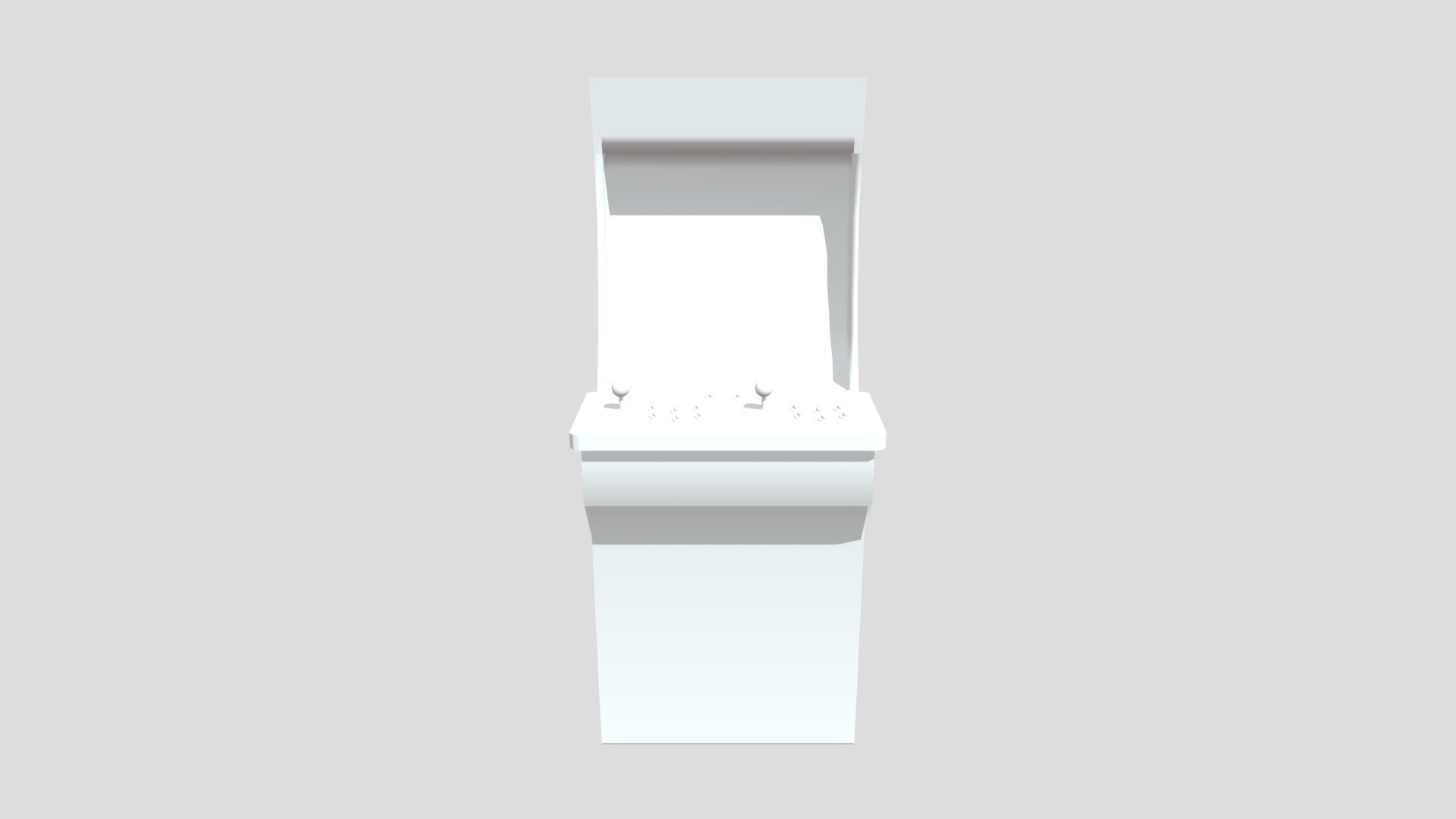 Basic Arcade Machine - Download Free 3D model by InkQuisitor [9e768f7 ...