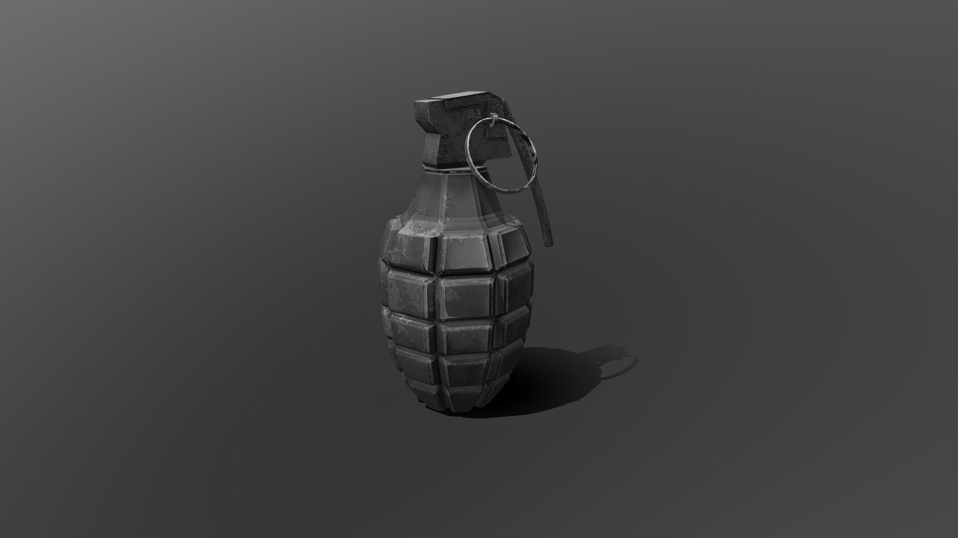 MK2 Basic Grenade - 3D model by Skyberk [9e7733e] - Sketchfab