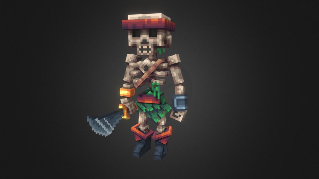 3d pixel - A 3D model collection by whumps - Sketchfab