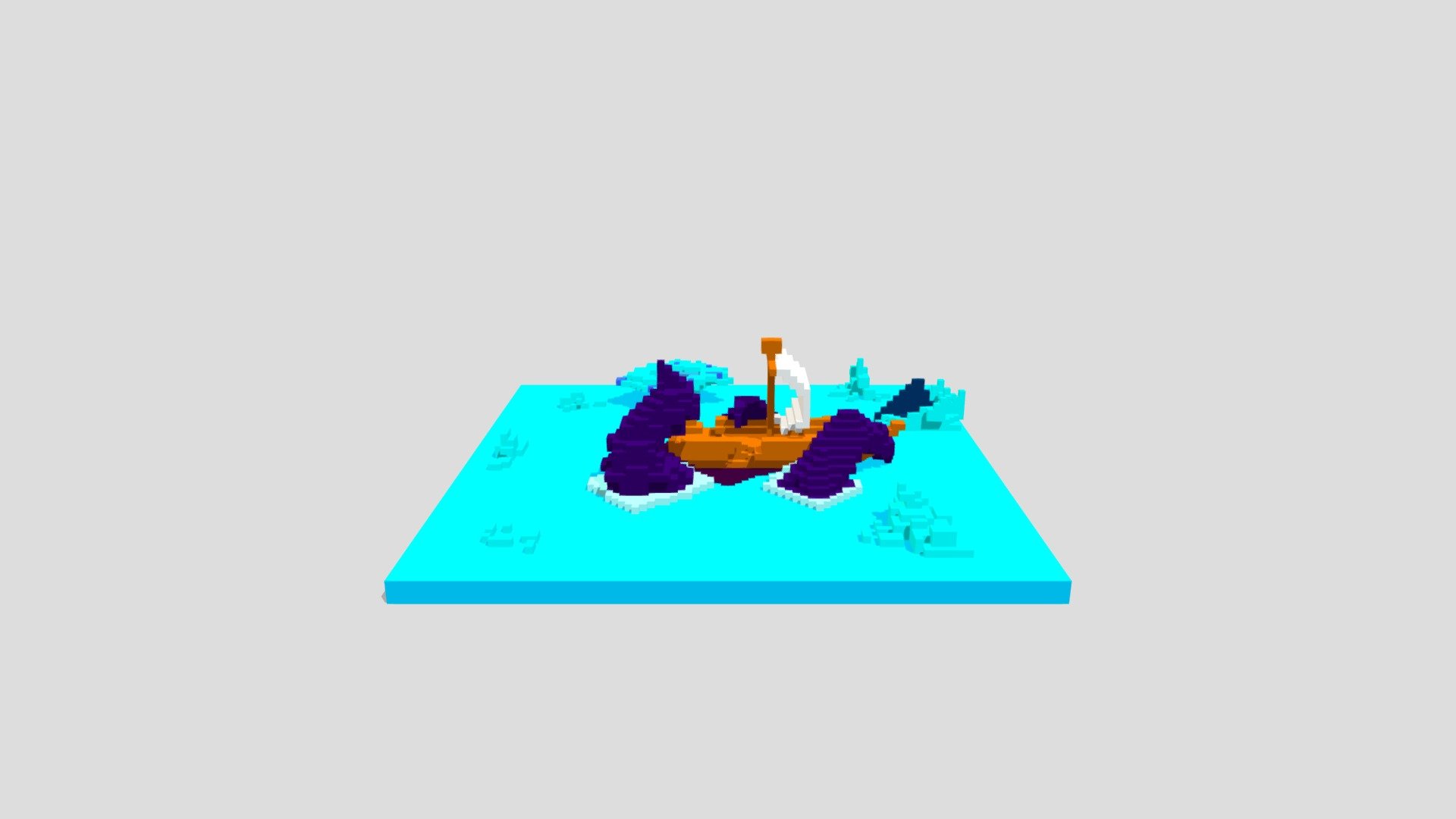 Chaotic Ocean - 3D model by lumphyrux [9e79802] - Sketchfab