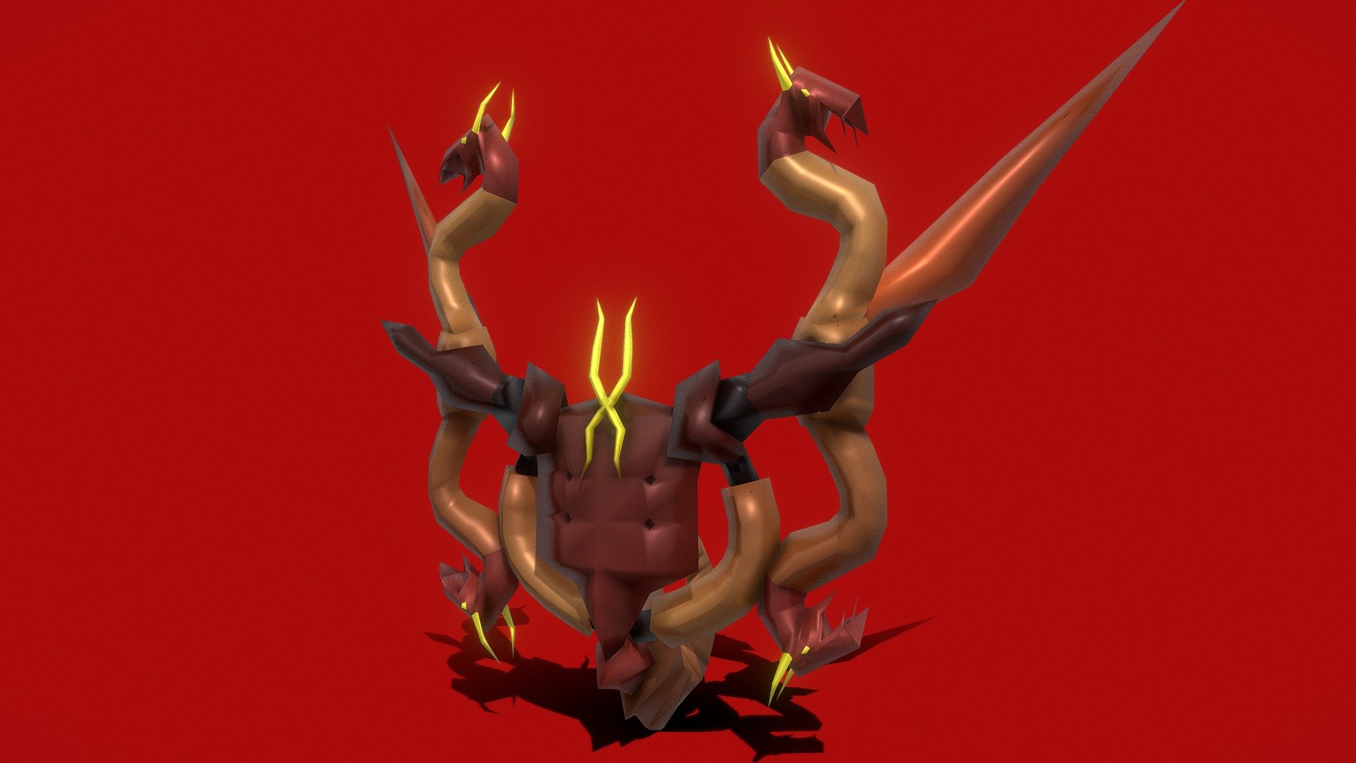 V Salamander (Yugioh) - Buy Royalty Free 3D model by Yanez Designs ...