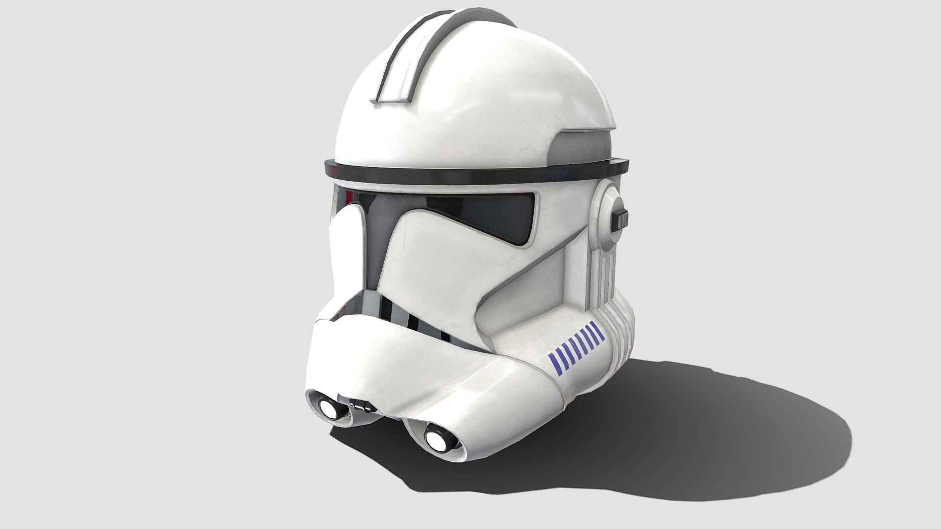 Star Wars - Phase II Clone Trooper Helmet - Buy Royalty Free 3D model by JD24 [9e79f35 ...