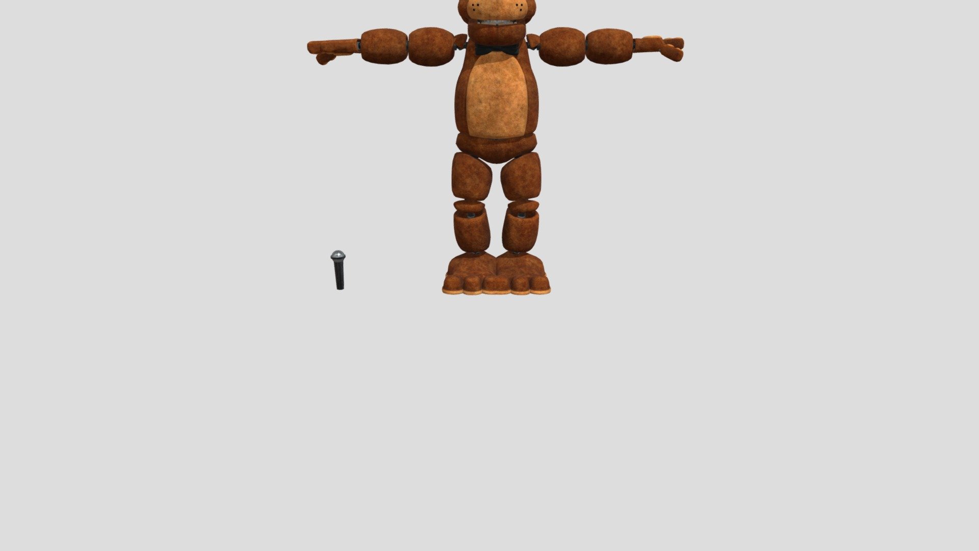Fnaf_1_freddy_fazbear_rigged - Download Free 3D model by maguro ...