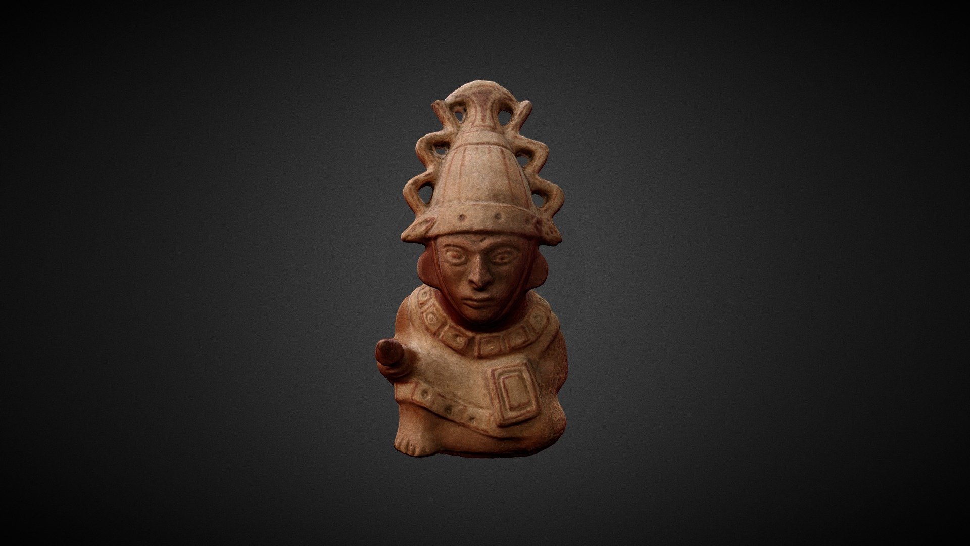 Guerrero Moche - 3D model by 3DArqueoCultura [9e7b4af] - Sketchfab