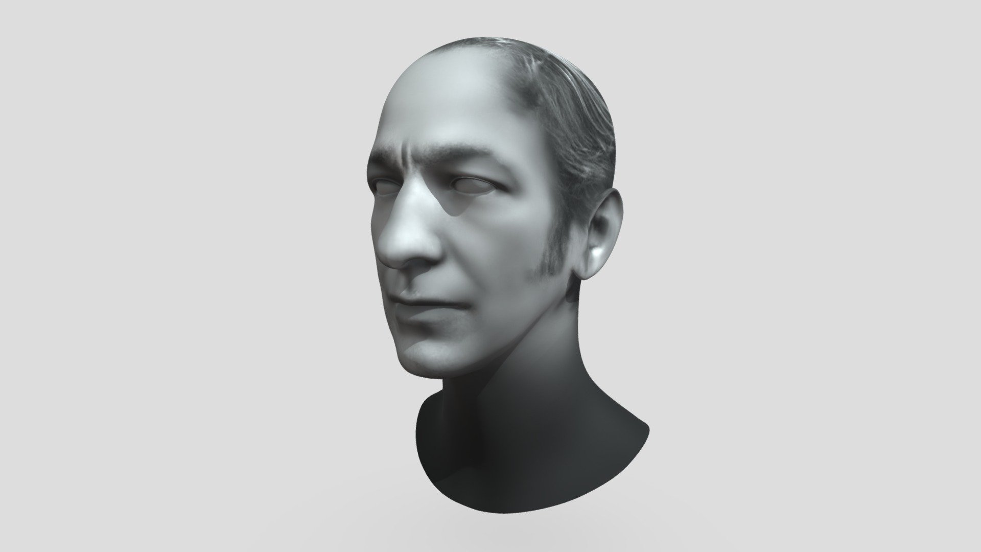 Alan Rickman - 3D model by Capretino [9e7b72a] - Sketchfab