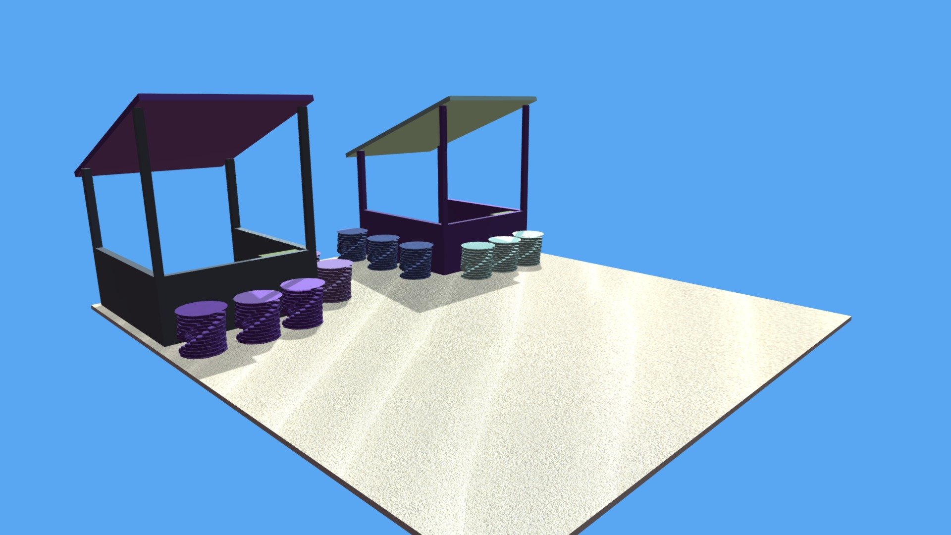 quiosque - 3D model by Mavi (@2023500217) [9e7b7f8] - Sketchfab