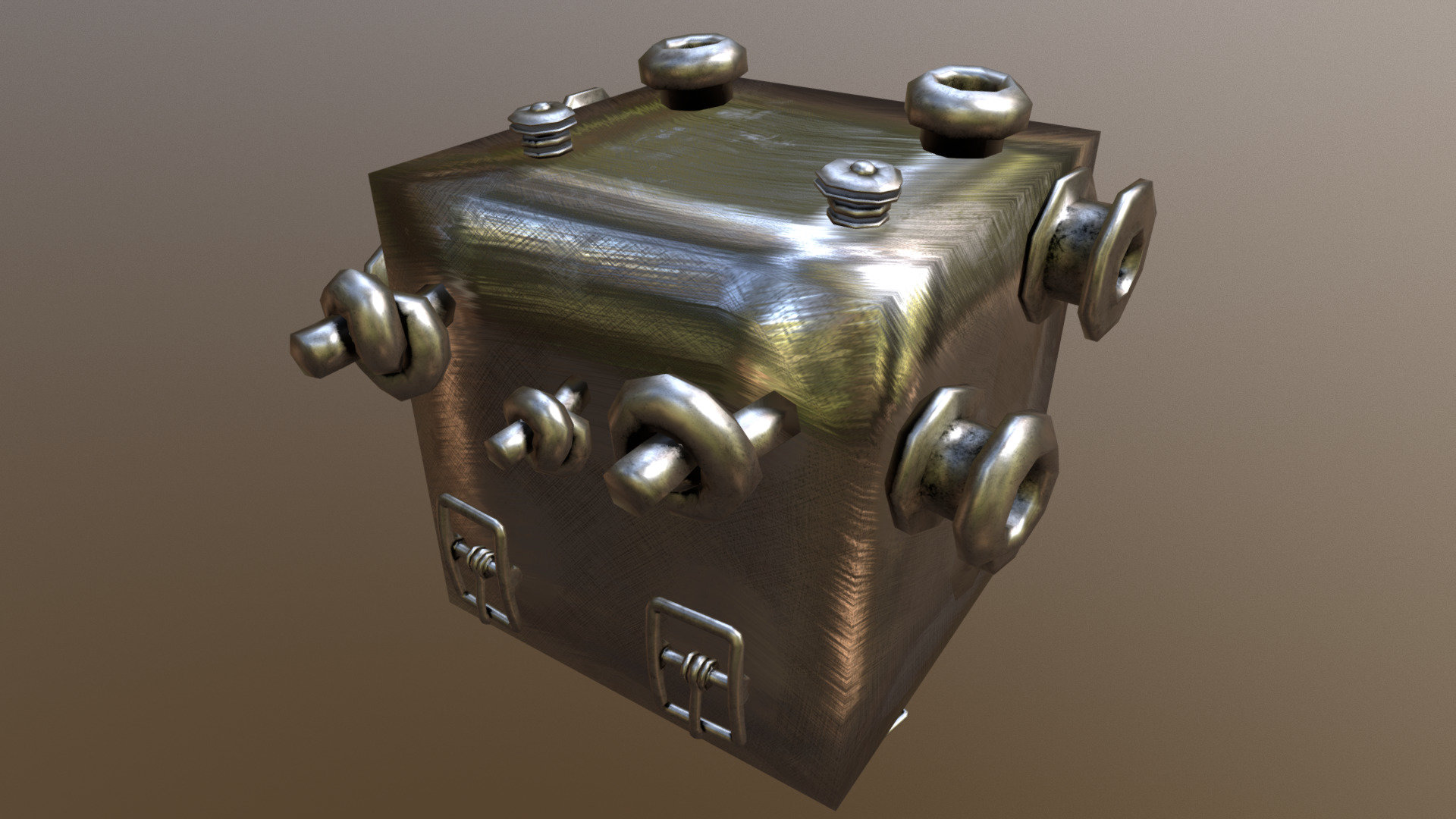 Metal Box - 3D model by James Melton (@nlegitn) [9e7c8c5] - Sketchfab