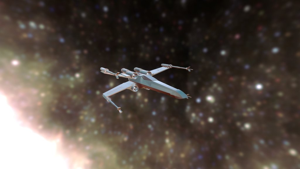 X-wing - 3D model by thomascasas [9e7e895] - Sketchfab