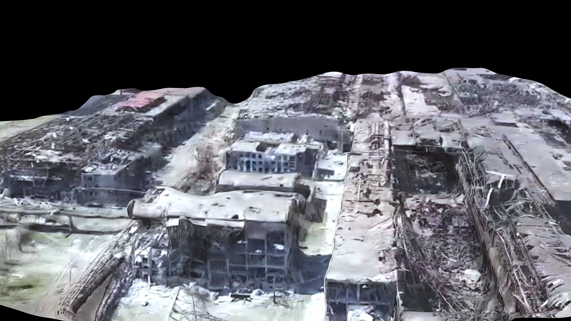Destruction - Azovstal Factory, Mariupol Ukraine - Buy Royalty Free 3D ...