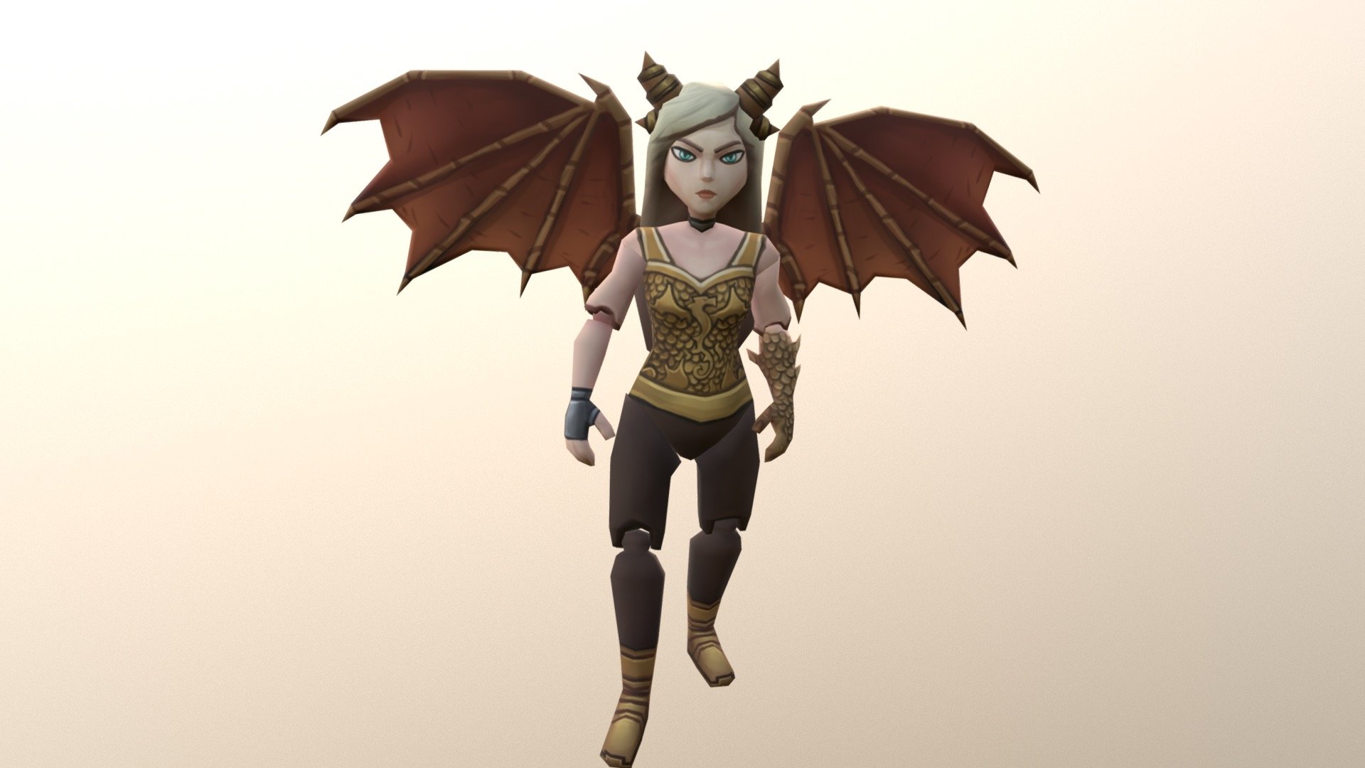 Keri - 3D model by Agnes Kowalczyk (@mirabel3d) [9e7fce7] - Sketchfab