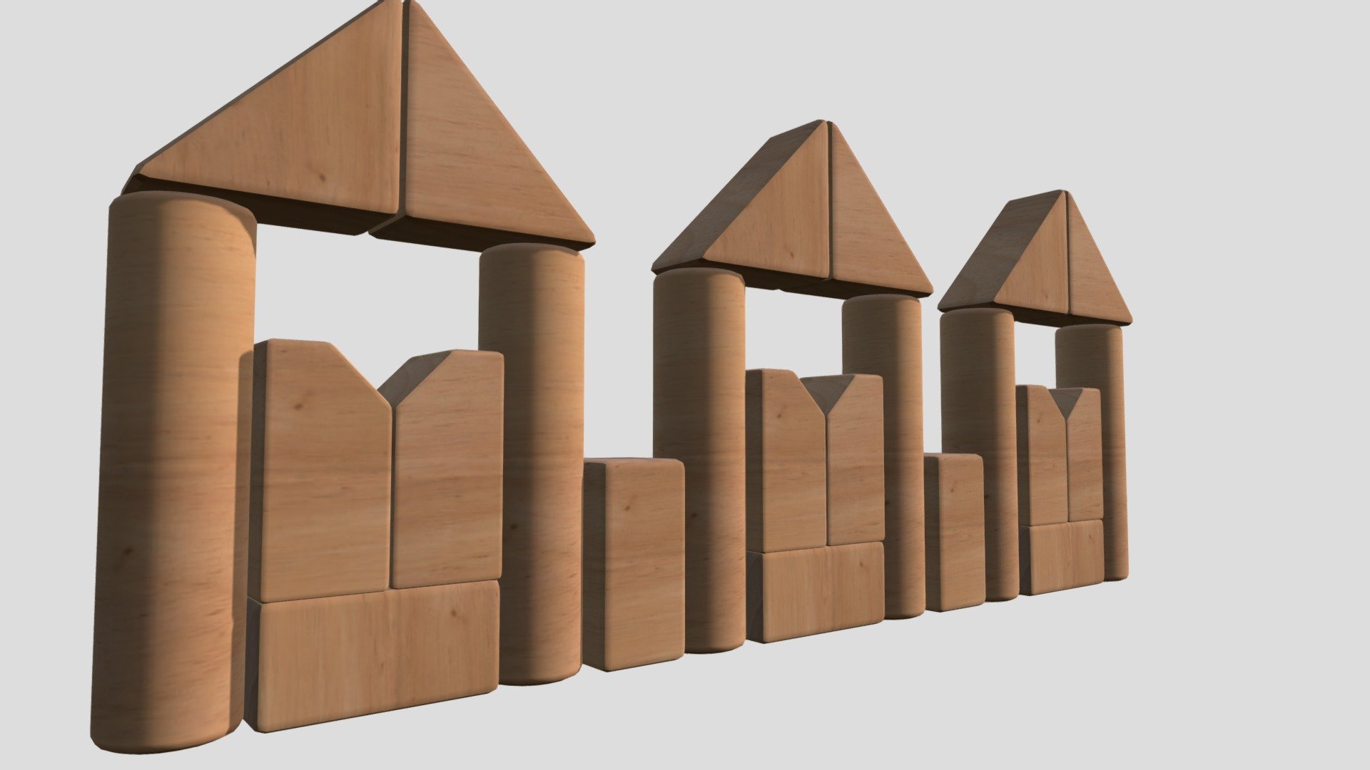 Intermediate Block Wall - Download Free 3D model by itsemma [9e806cc ...