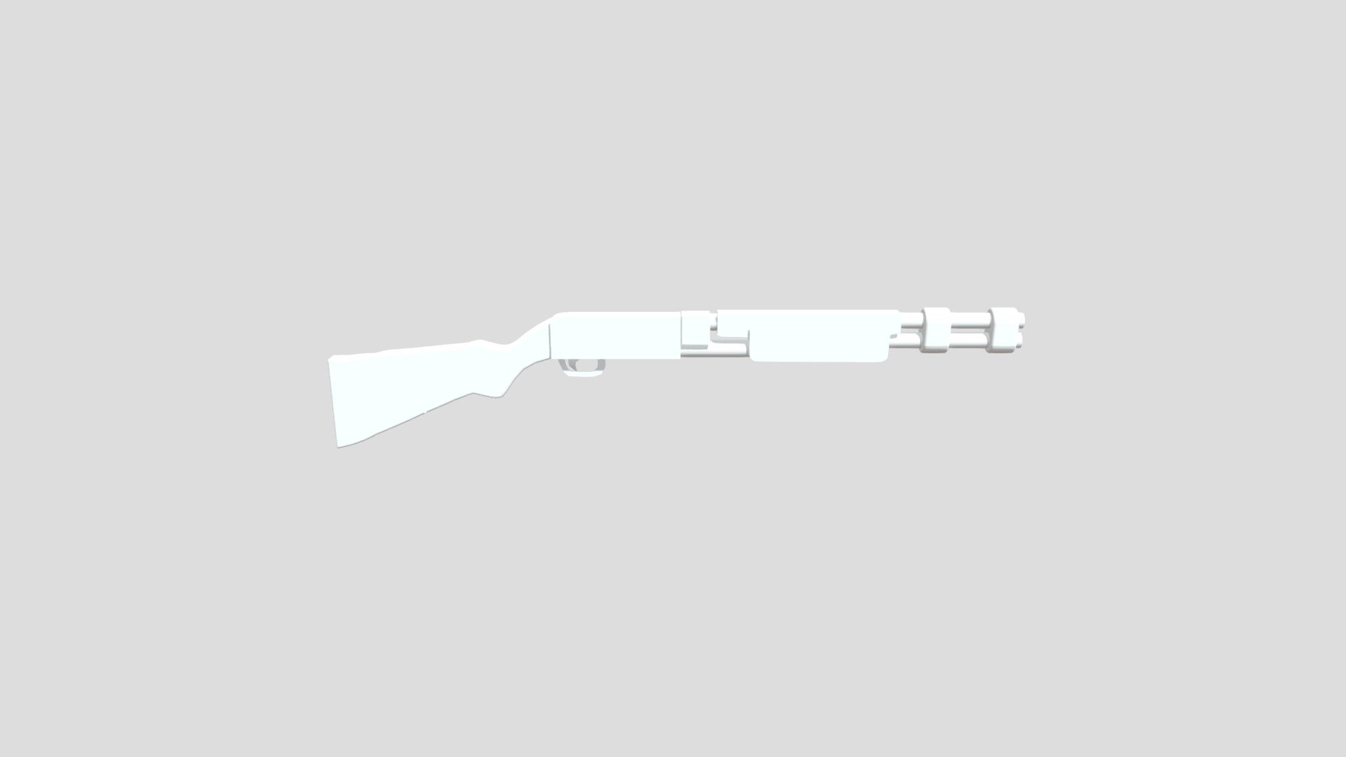 Low poly shotgun for games and animations - Download Free 3D model by cxplay20 [9e812bf] - Sketchfab