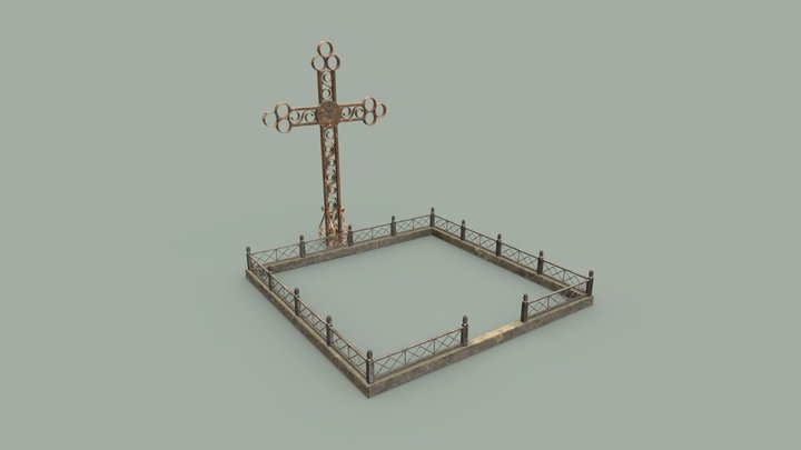 Ornate-cross 3D models - Sketchfab