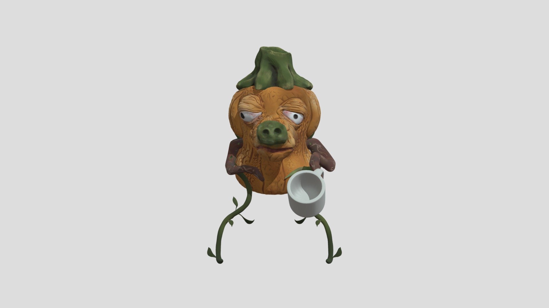 This is fine - 3D model by theafalkenmark [9e82f9e] - Sketchfab