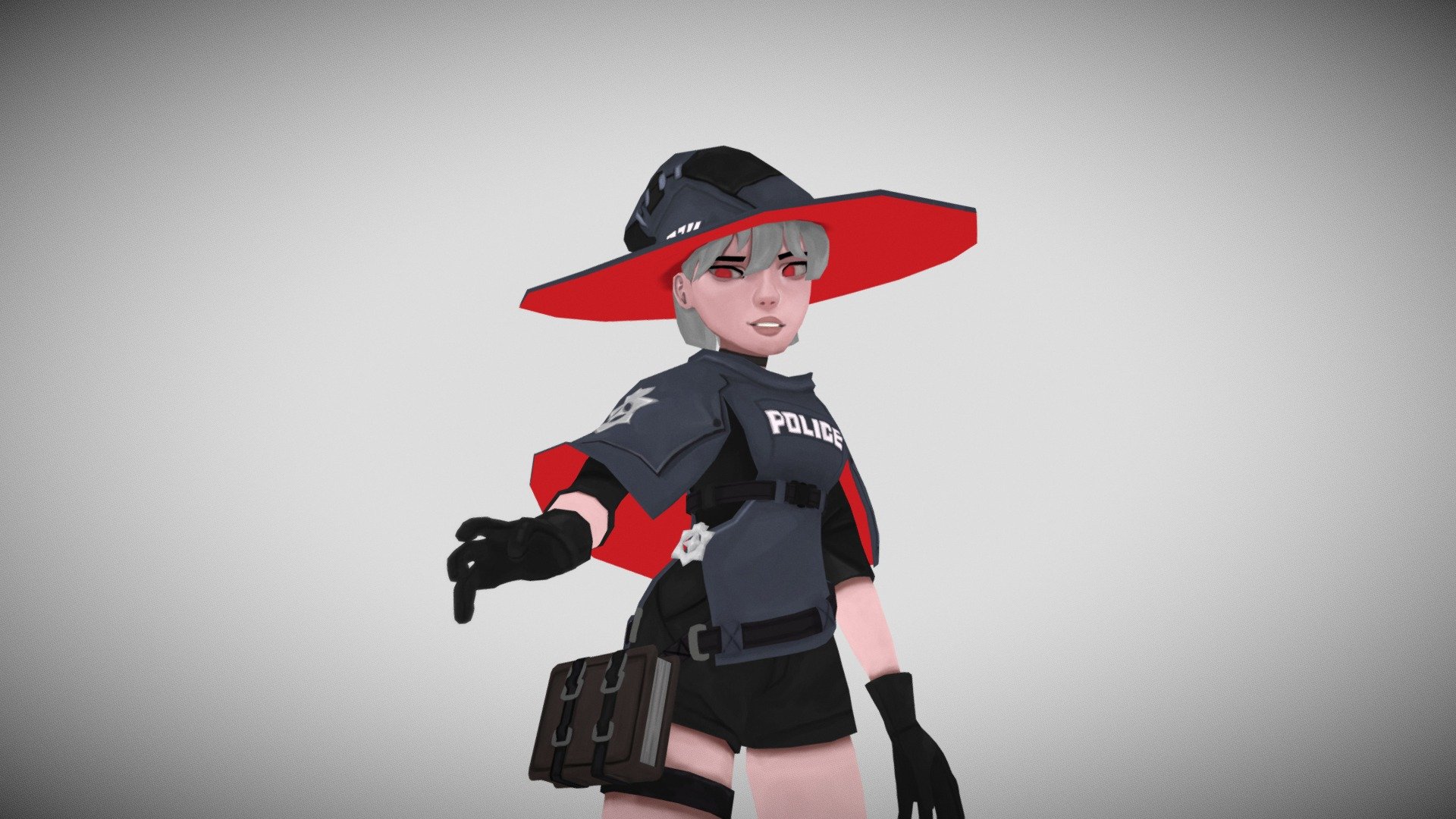 Police Witch - 3D model by Joote [9e82fd8] - Sketchfab