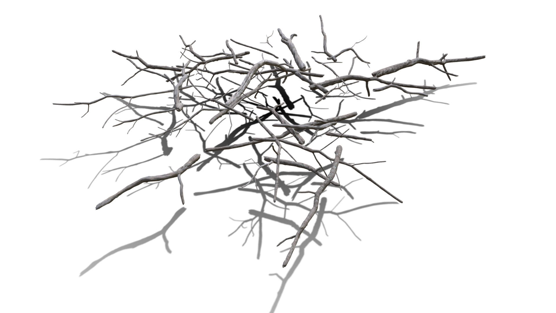 Realistic HD Red oak leaf litter (26/36) - Download Free 3D model by ...