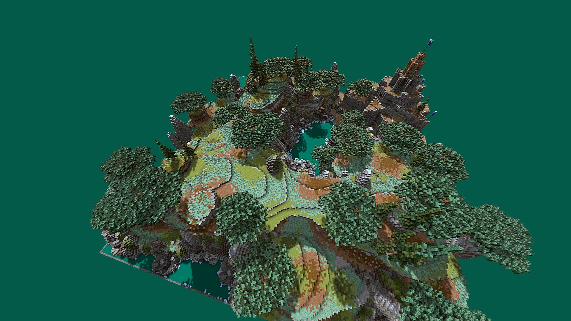 PixelMine | Star Fort Outpost - 3D model by PixelMine [9e845b9] - Sketchfab