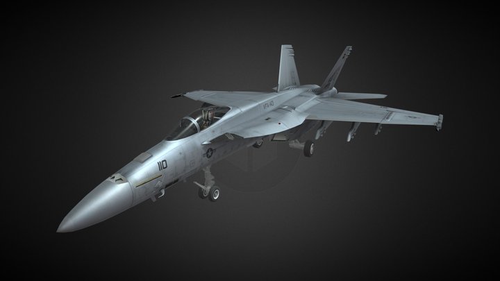 F18 3D models - Sketchfab