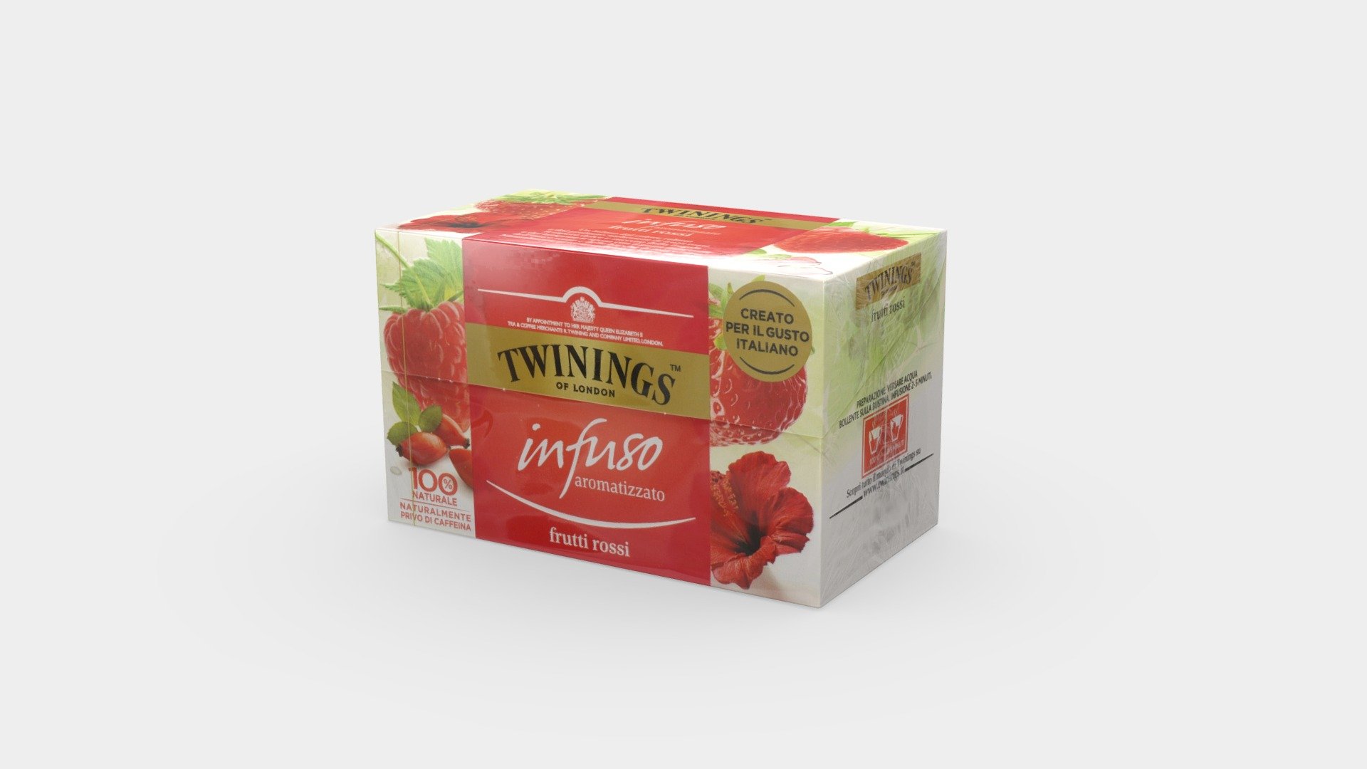Twinings Infuso Frutti Rossi - 3D model by Invrsion [9e8536a] - Sketchfab
