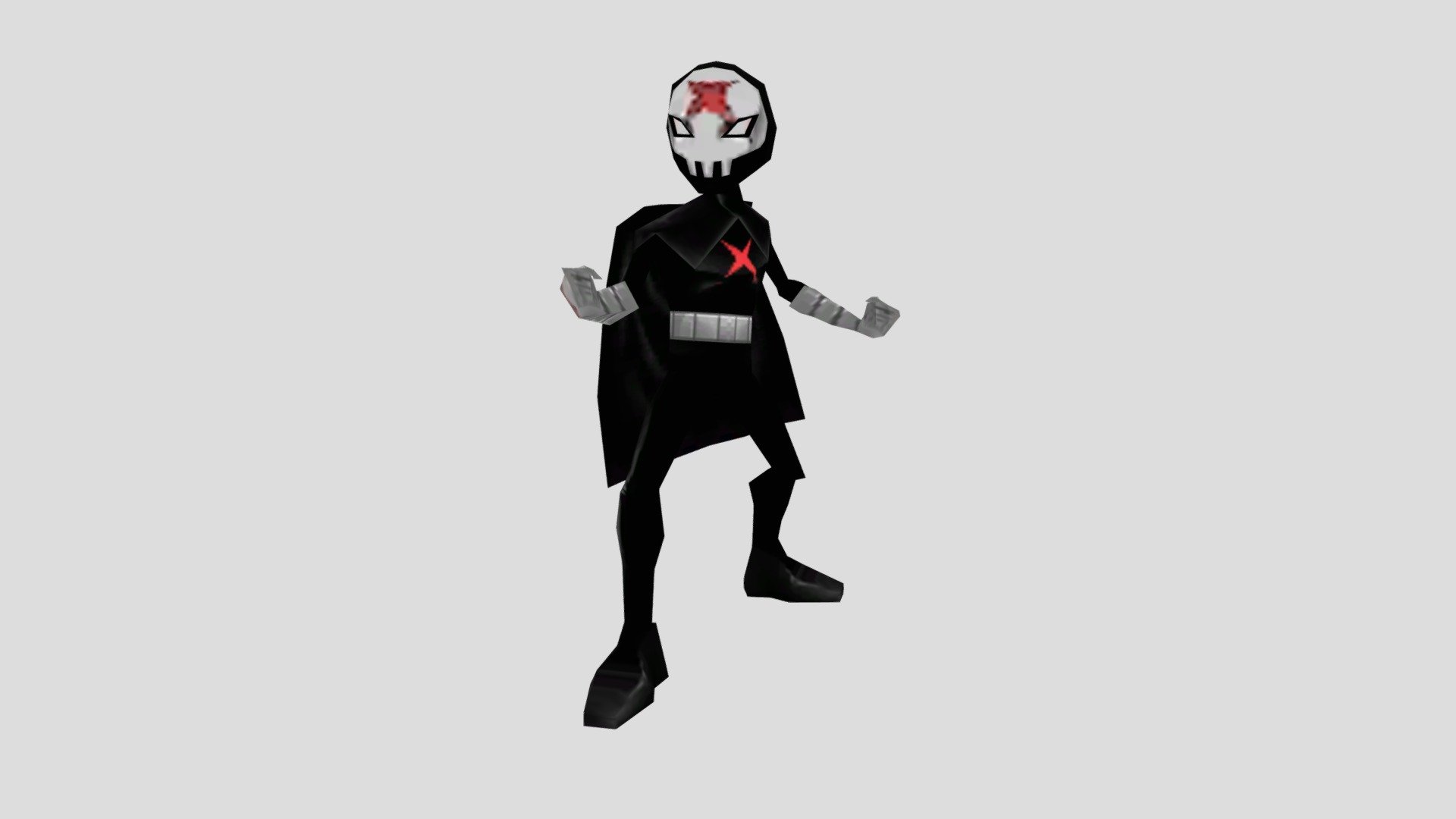 Red X - Teen Titans - Gamecube game - Download Free 3D model by ...