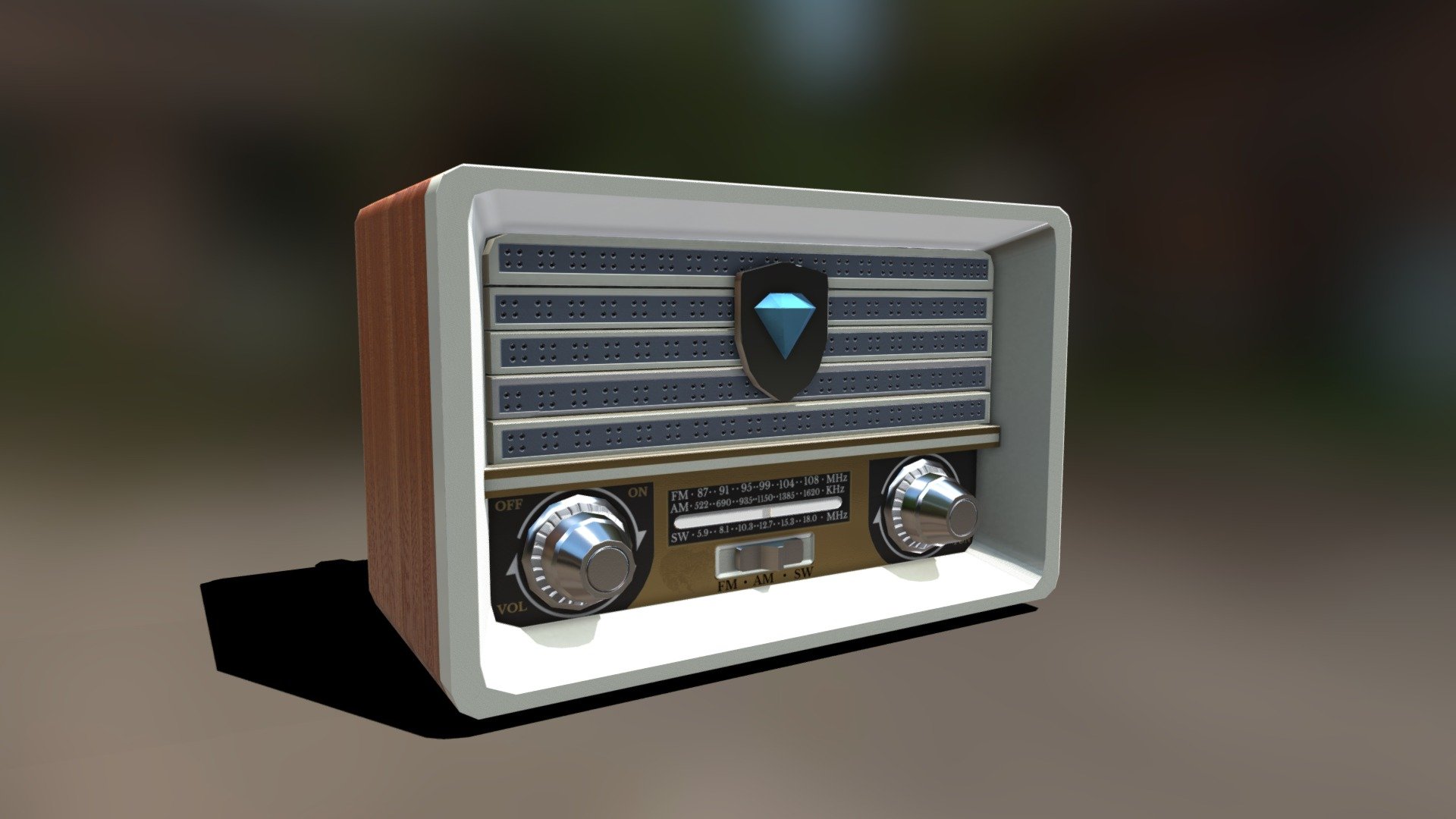 22-03 Antique Radio - Download Free 3D model by ZeKa Arts (@zekaarts ...