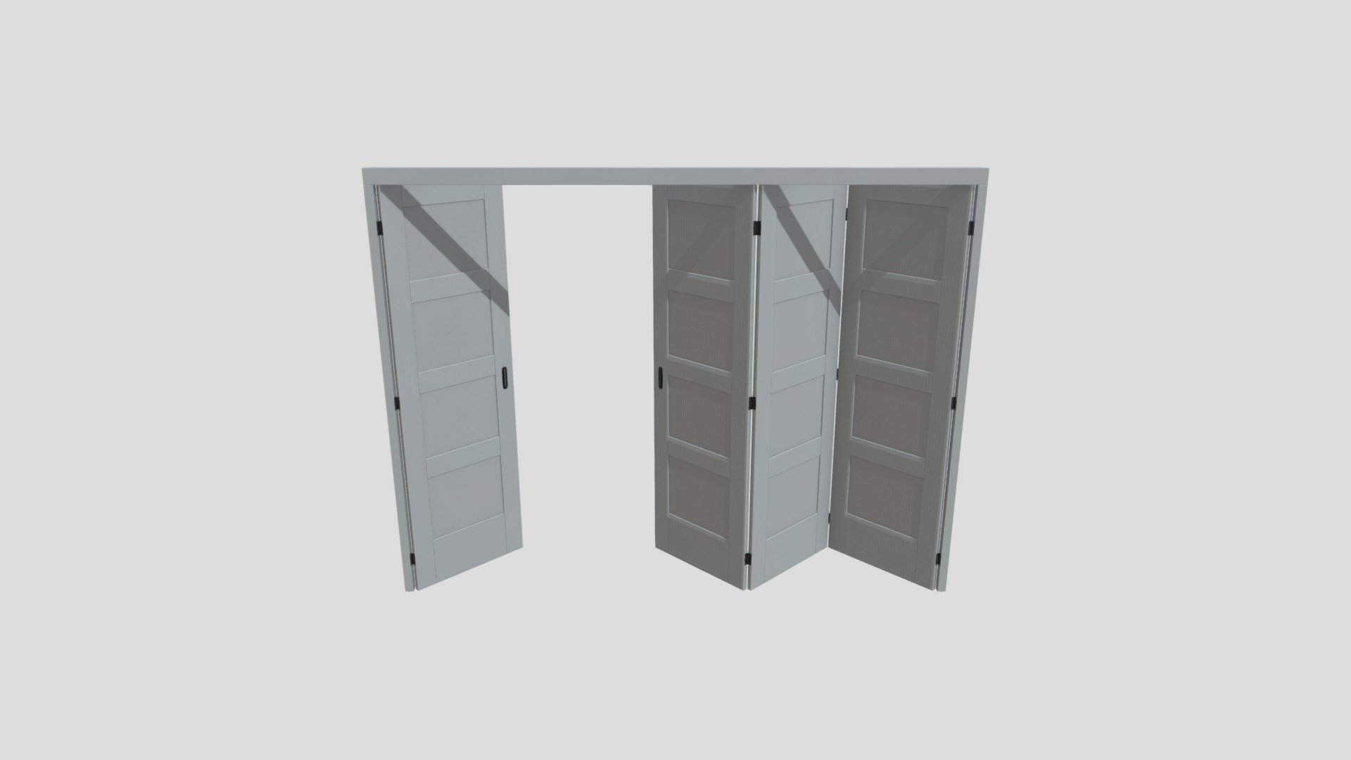 folding doors 117 AM243 Archmodel - Buy Royalty Free 3D model by ...