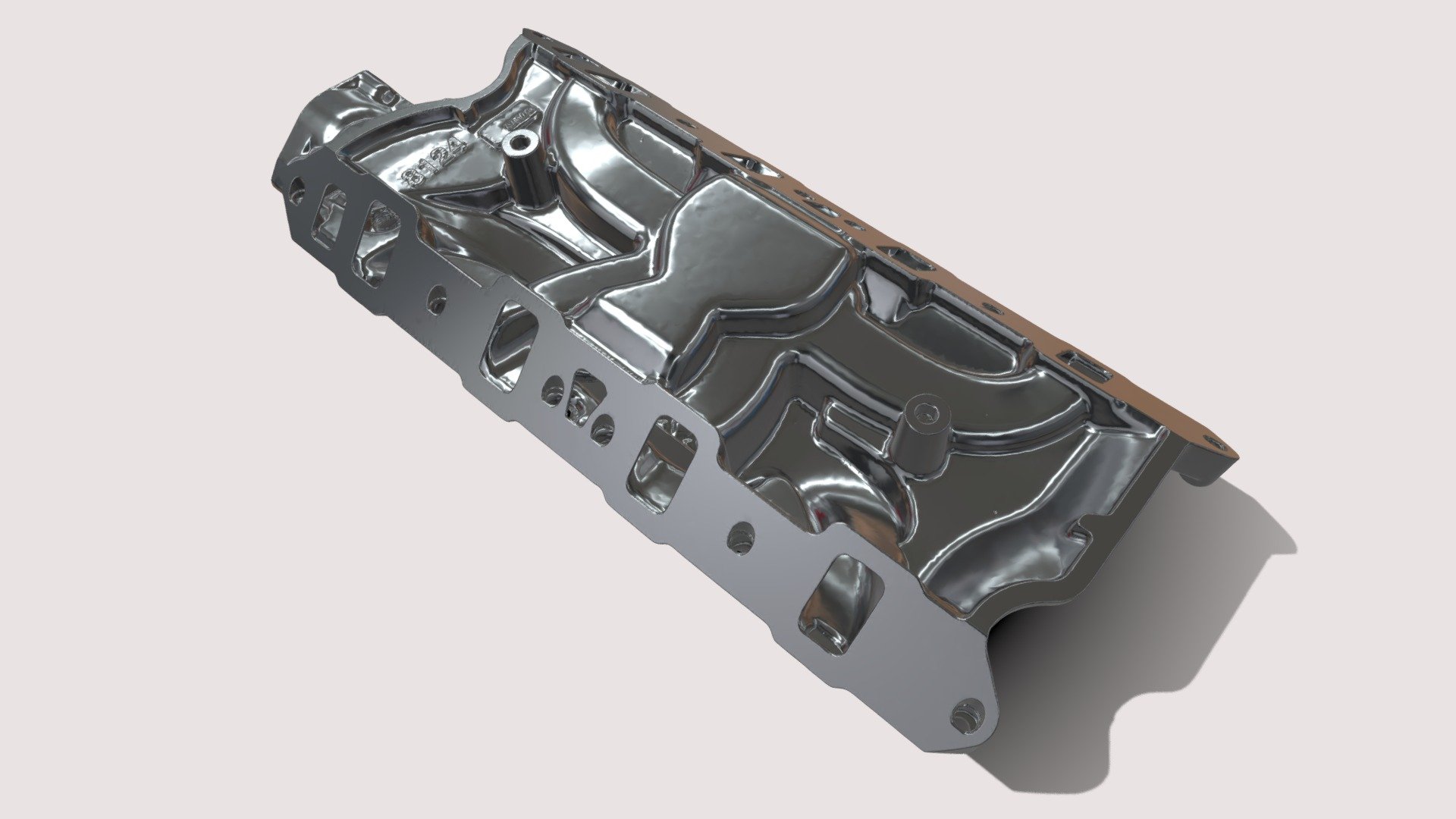 Automotive - V8 Intake Manifold Casting - 3D model by 3D Master Co.,Ltd ...