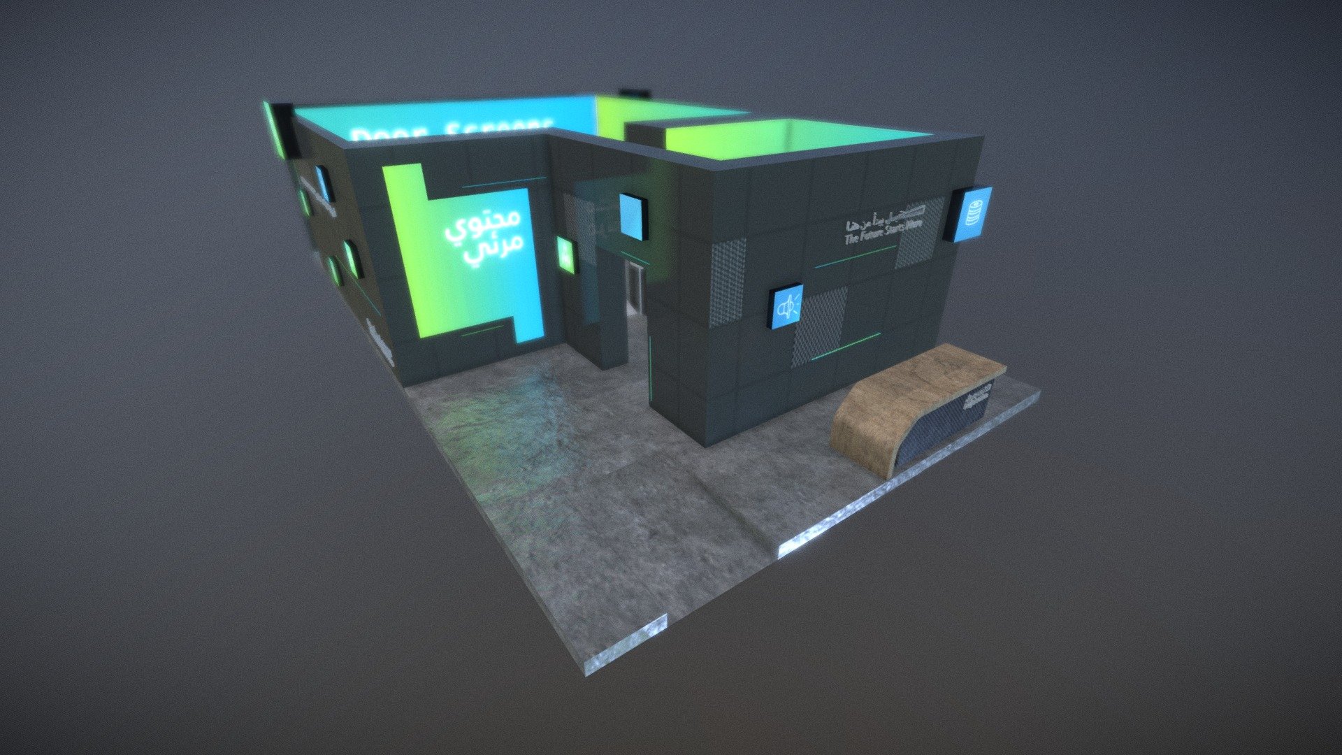 Stand - 3D model by wael2d3d [9e8ac8d] - Sketchfab