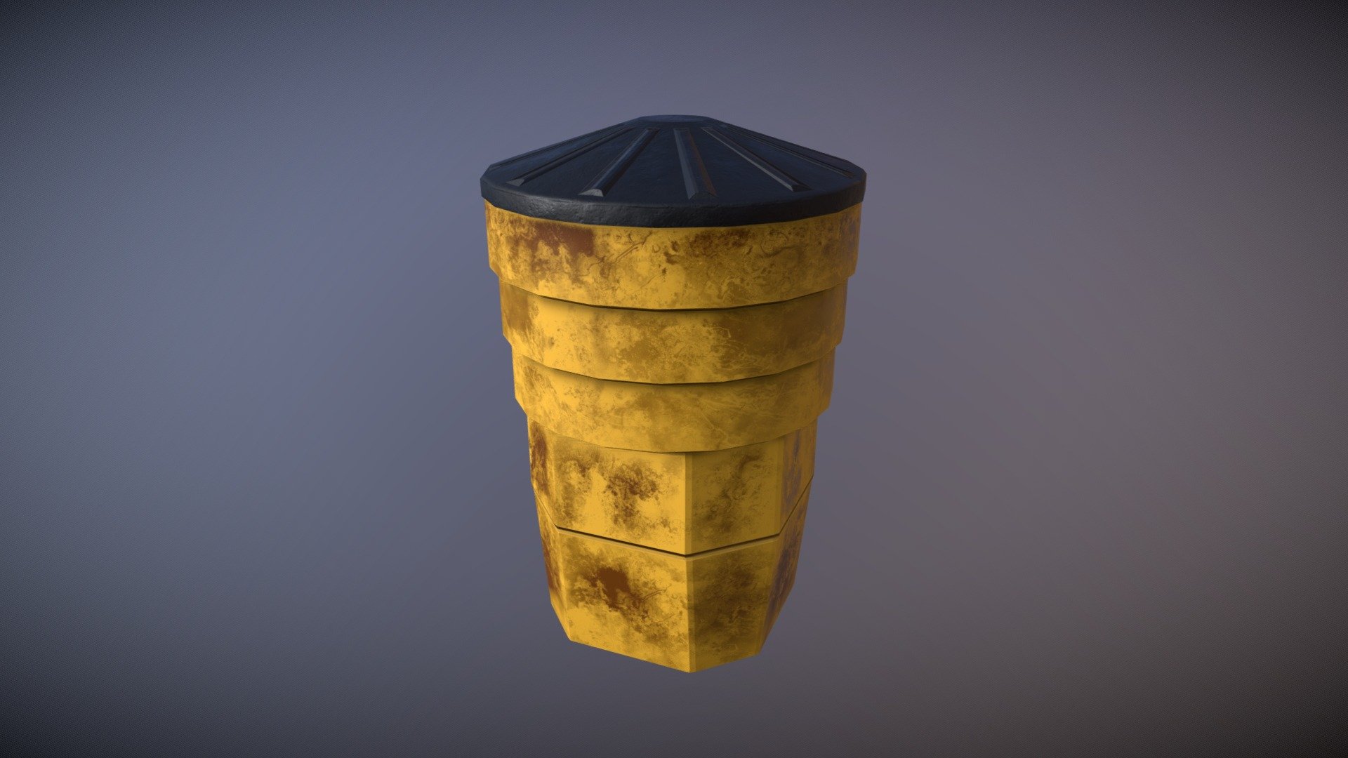 Road Crash Barrel - 3D model by Centbair (@furry_dragon) [9e8ad0e ...
