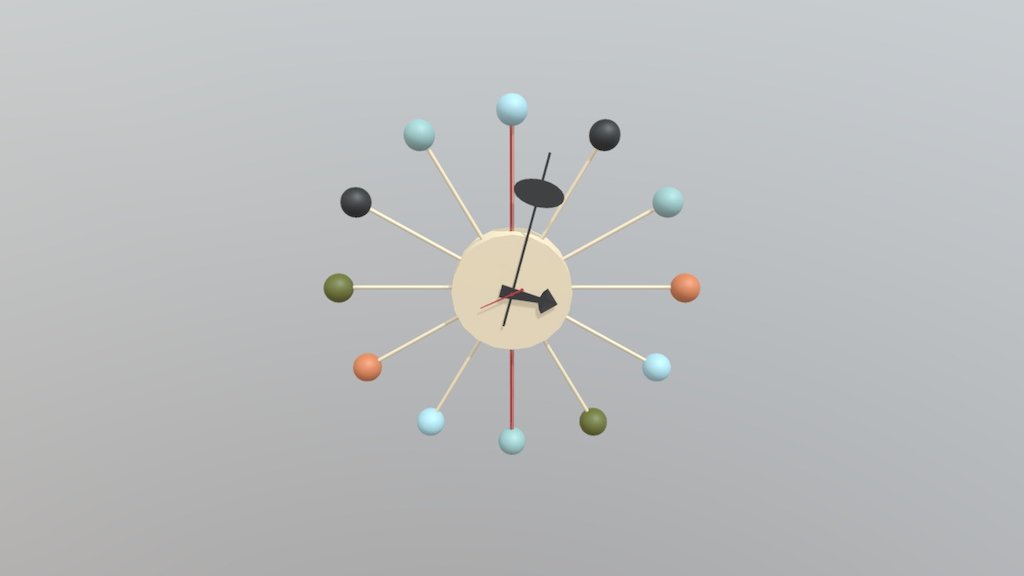 Vintage Clock - 3D model by Dale Wones (@DaleWones) [9e8affa] - Sketchfab
