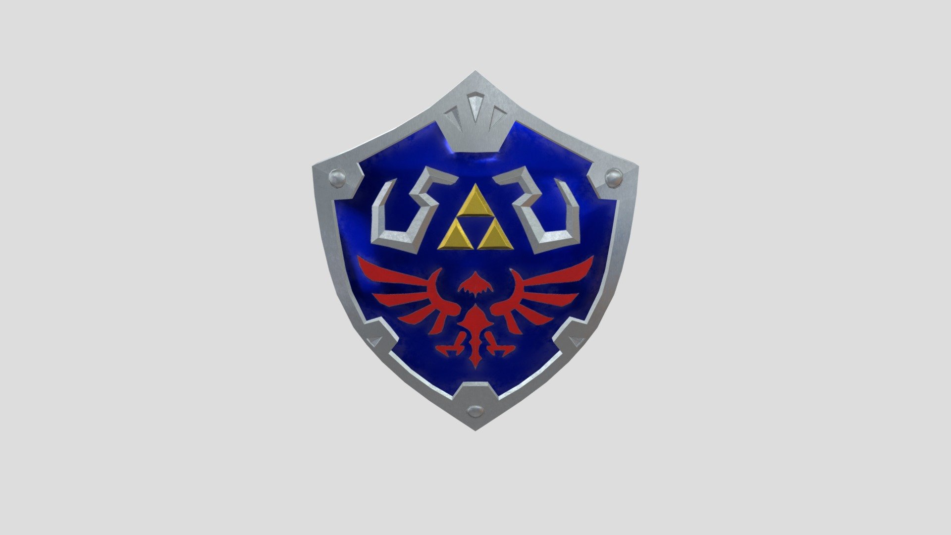 Hylian Shield - 3D model by mattthewafflecat [9e8b650] - Sketchfab