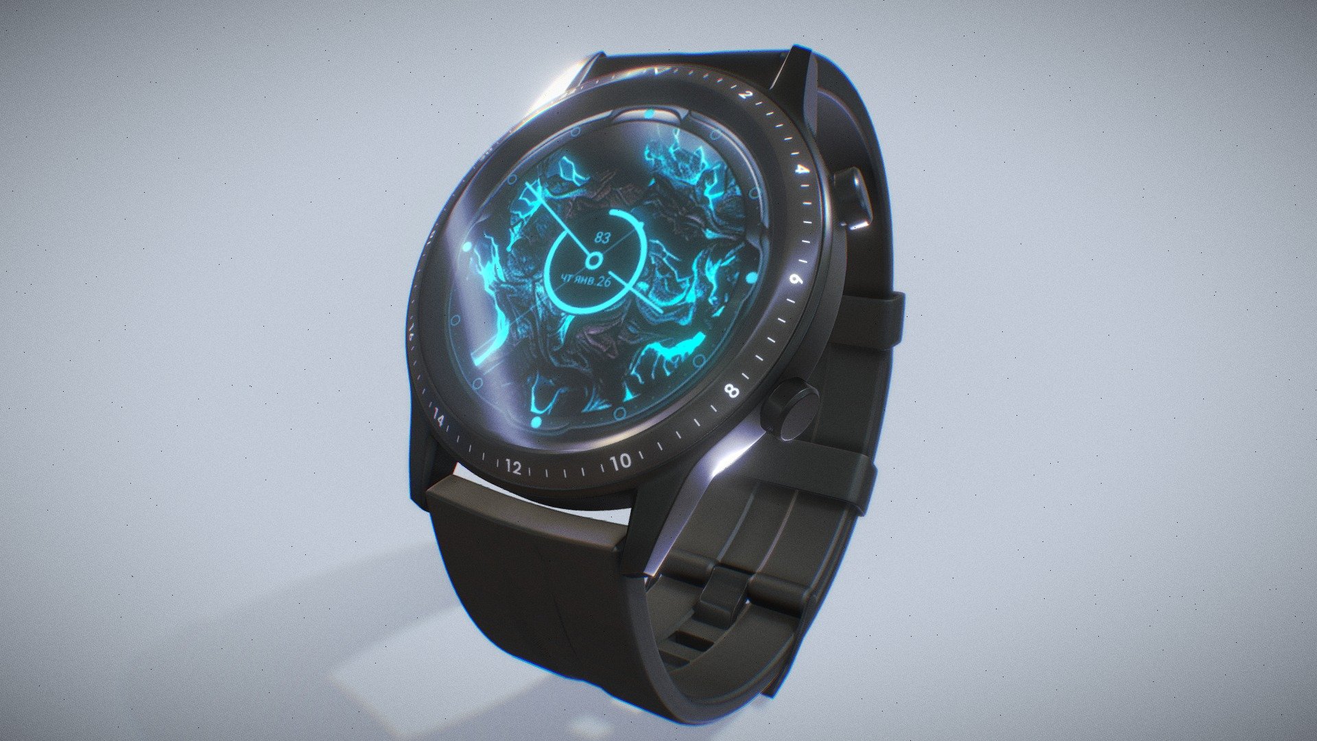 Huawei Smart Watch - 3D model by Sir Erdees (@sirerdees) [9e8bd71 ...