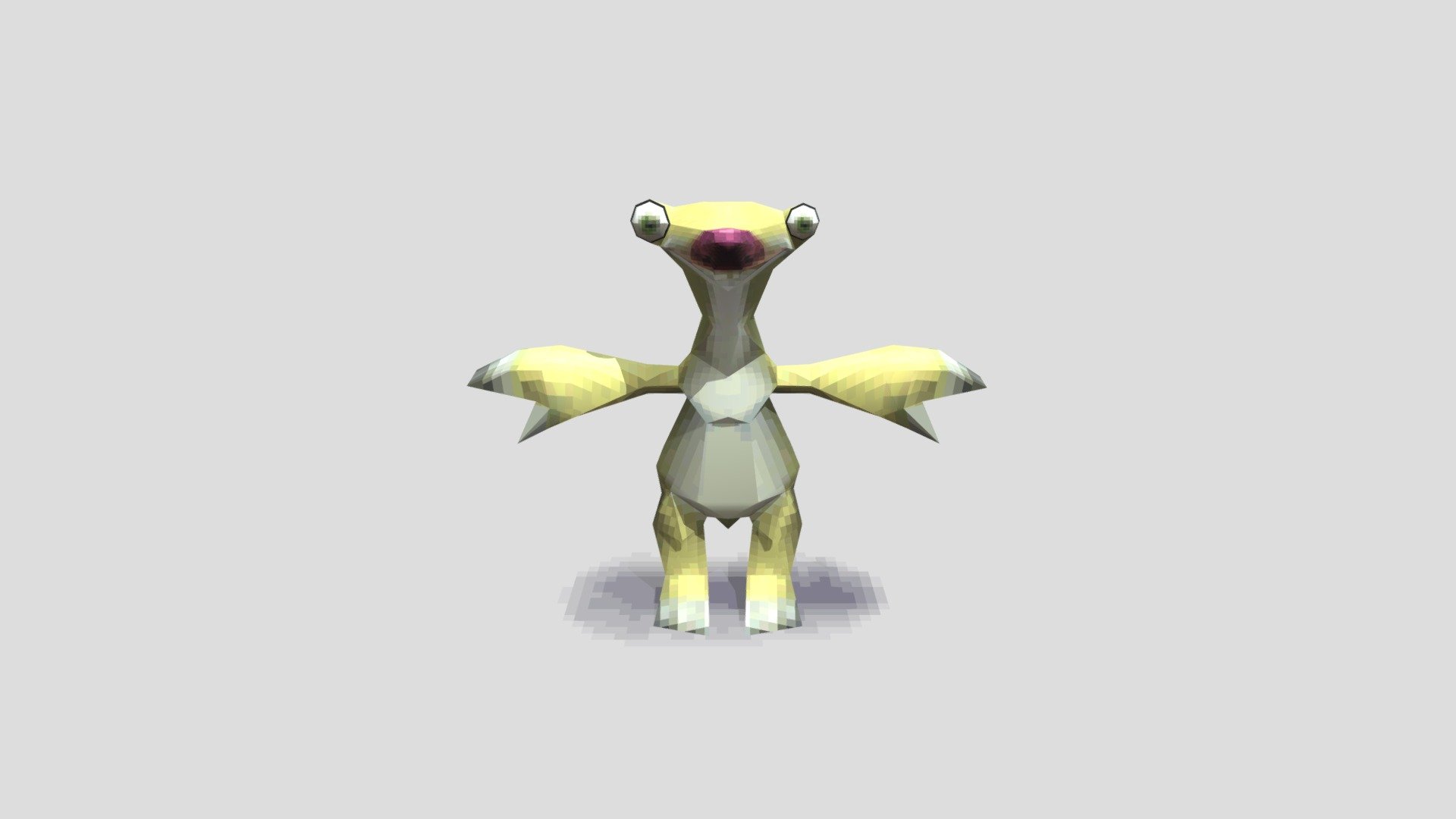 DS DSi - Ice Age The Meltdown - Sid - Download Free 3D model by Kyle ...