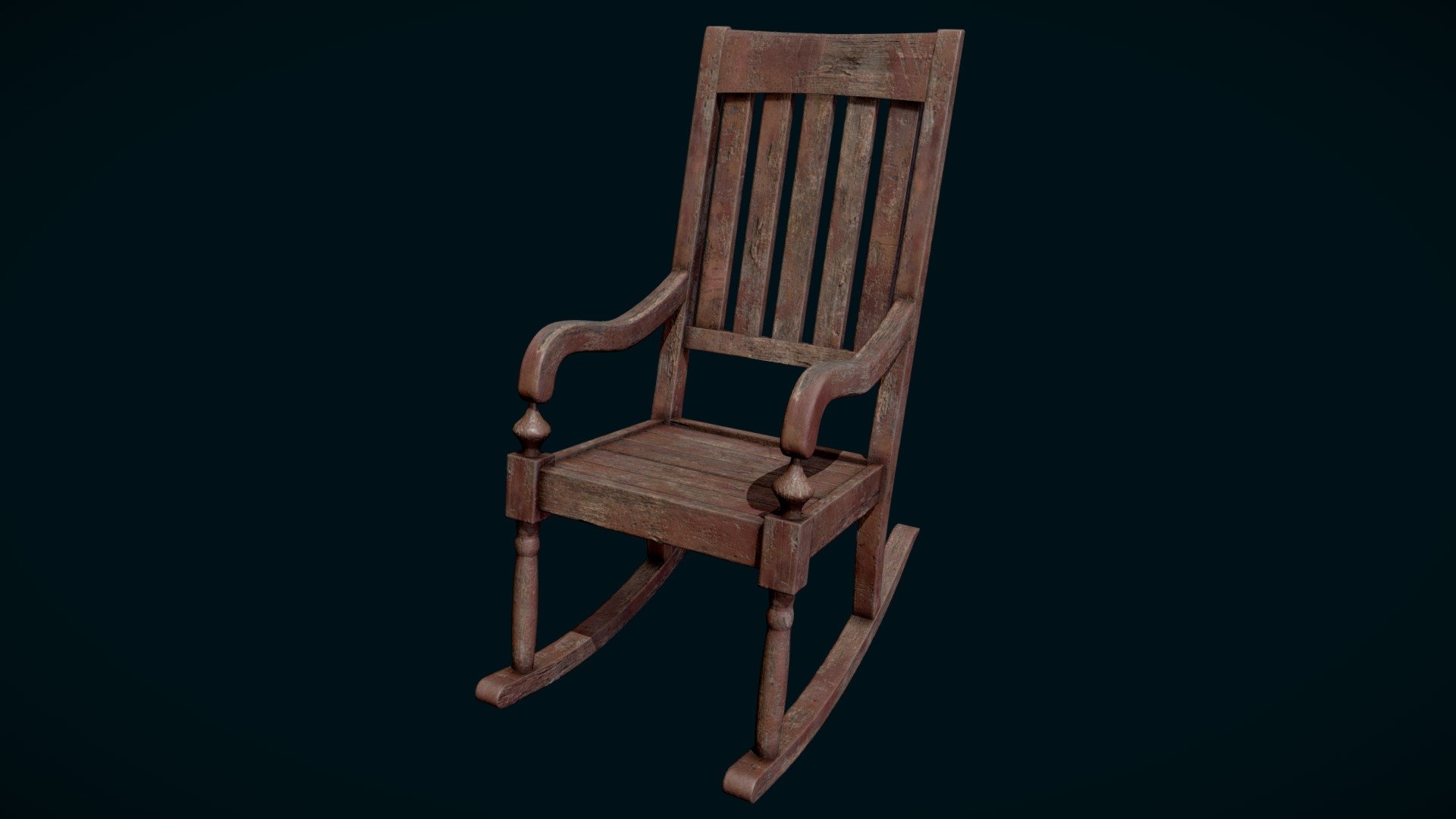 Loco Parentis | Rocking Chair - 3D model by ELIZION [9e8cba5] - Sketchfab