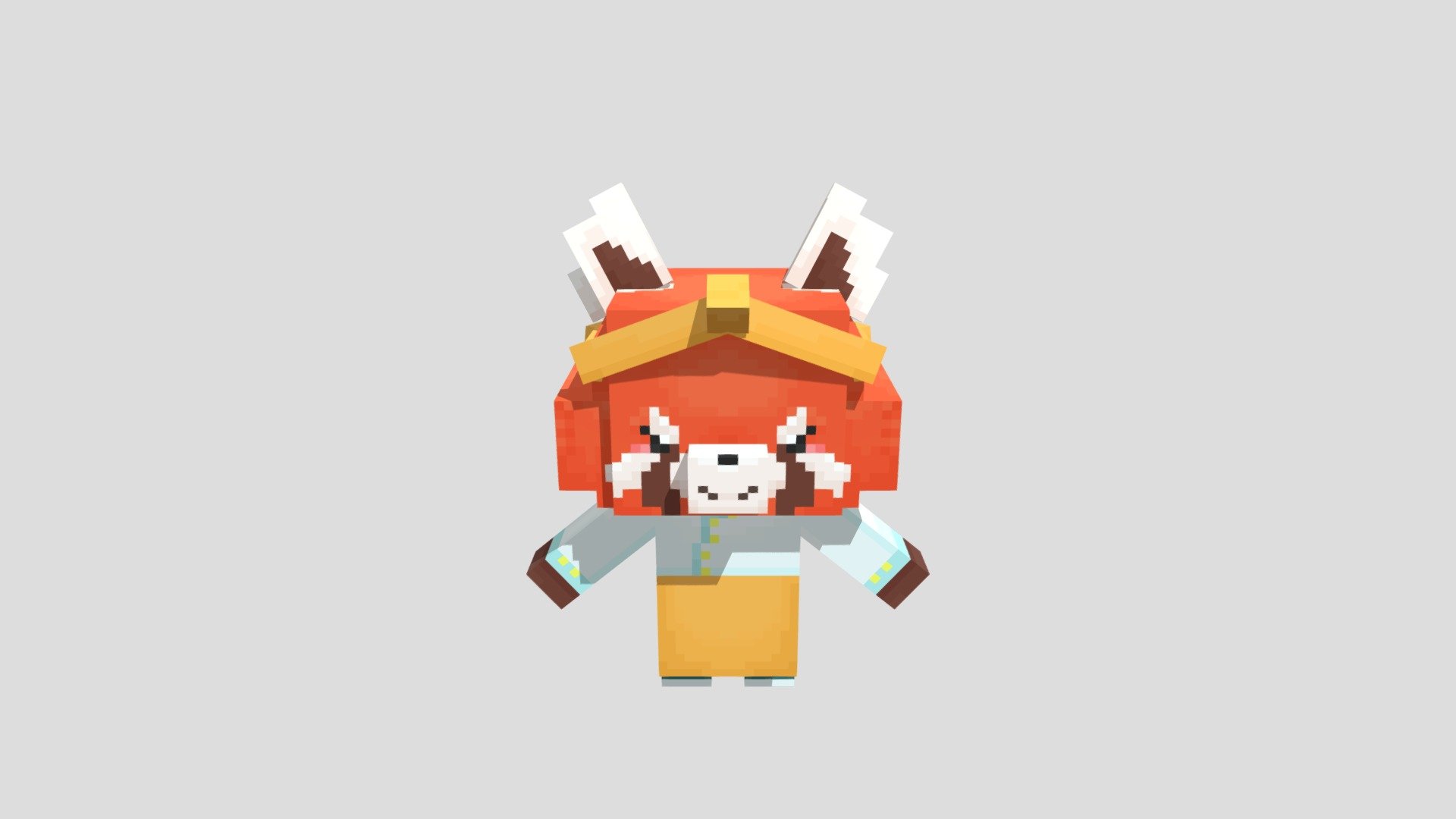 Red Panda - Yes Chef - 3D model by Lilli C (@SilverZelda) [9e8e69c ...