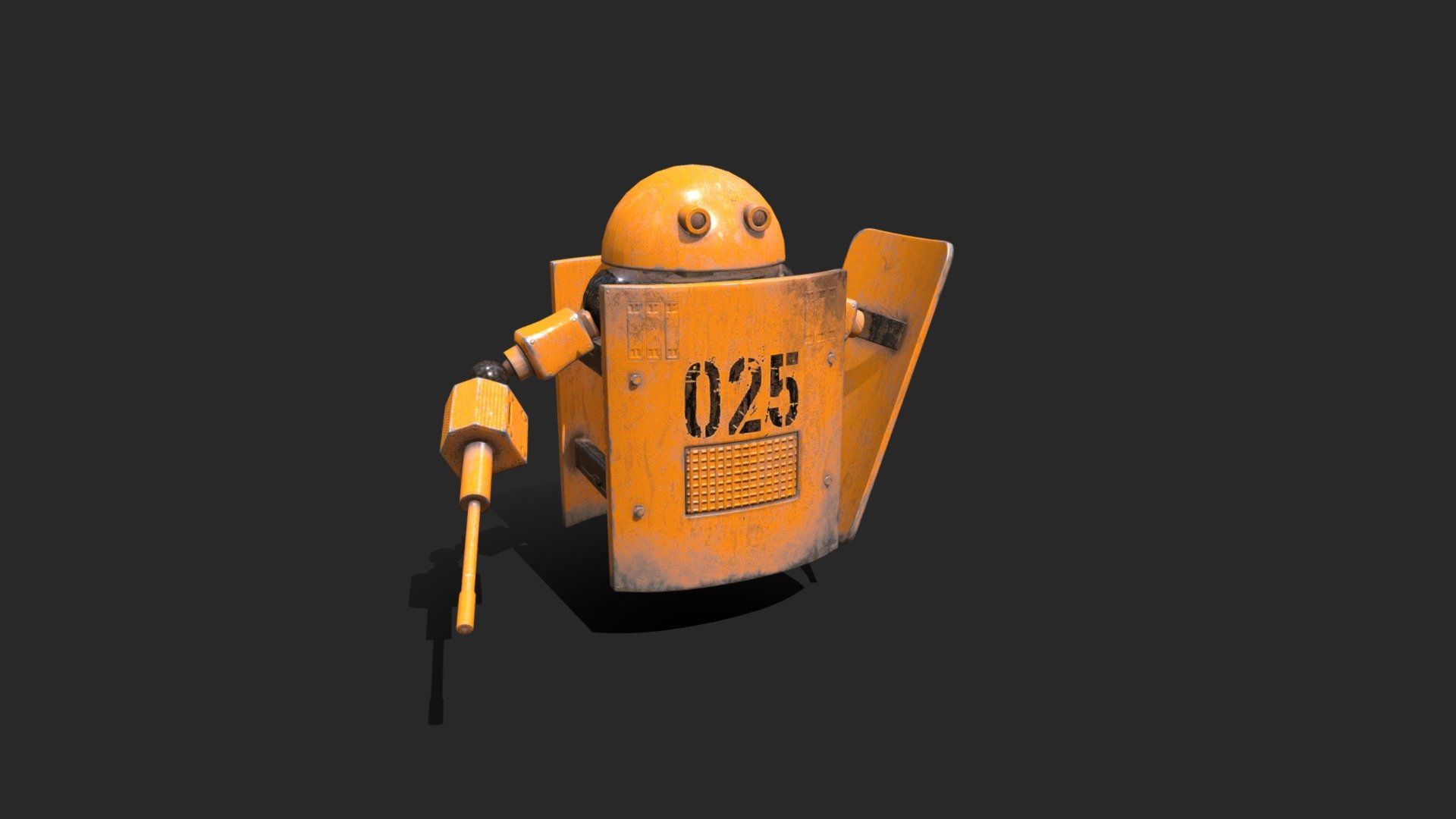 AIM - Original Robot - 3D model by momo (@momota178b) [9e90283] - Sketchfab