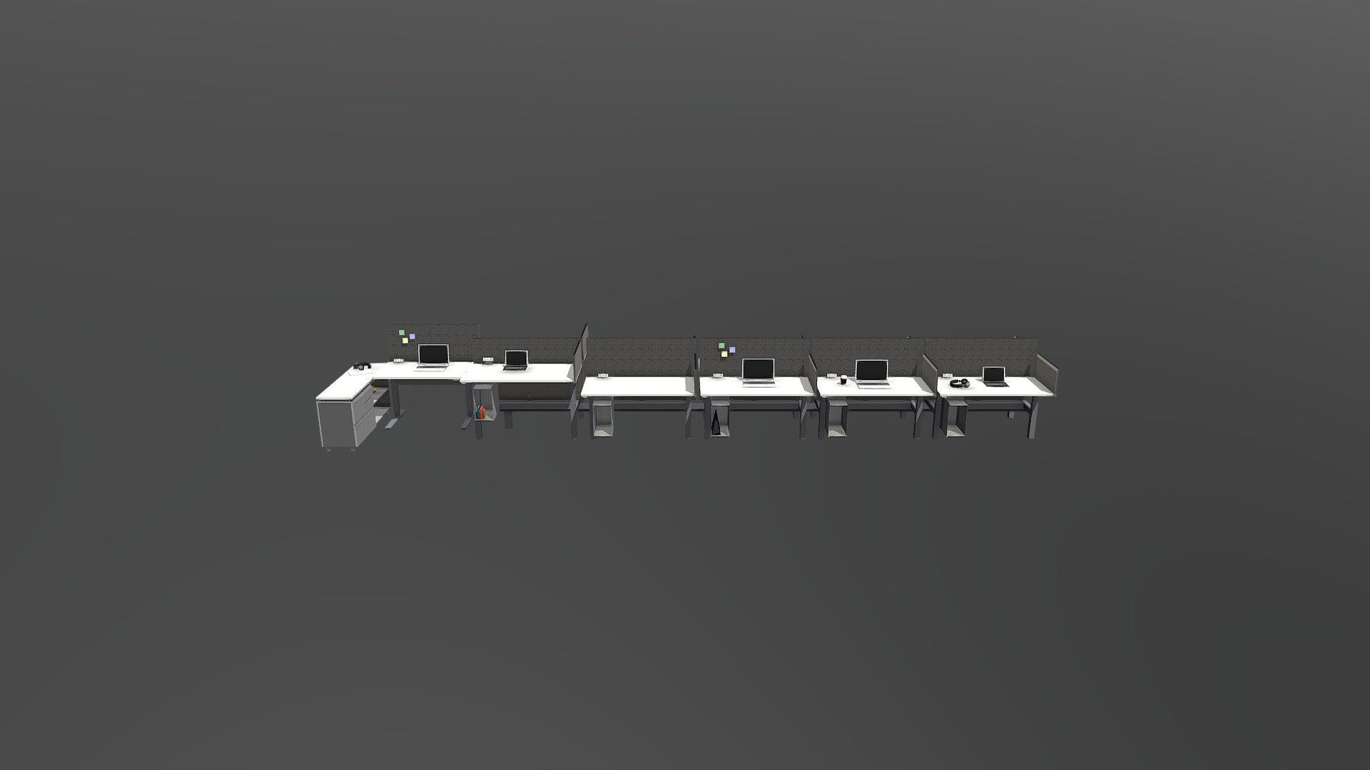 CLUSTER - 3D model by WorkspaceDigital [9e91755] - Sketchfab