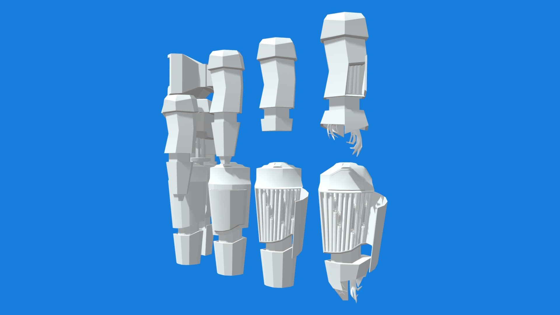 INSCRYPTION - Hologram Models: P.0.3. Alt Limbs - 3D model by Phantom ...