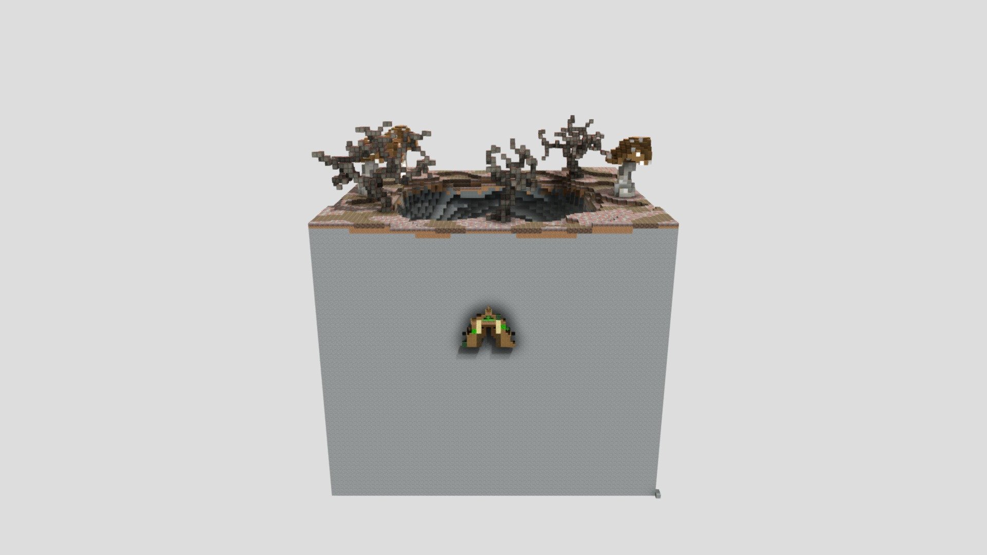PixelMine | 26 Prison Mines Mine6 - 3D model by Pixel Mine ...
