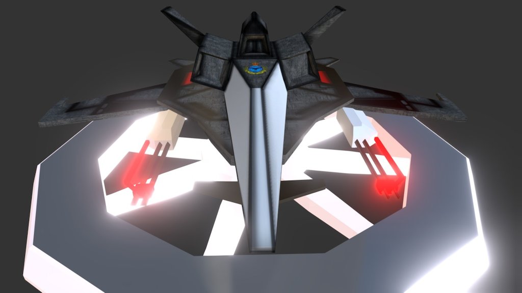 Bullet Jet - 3D model by faizn0rdin [9e932be] - Sketchfab