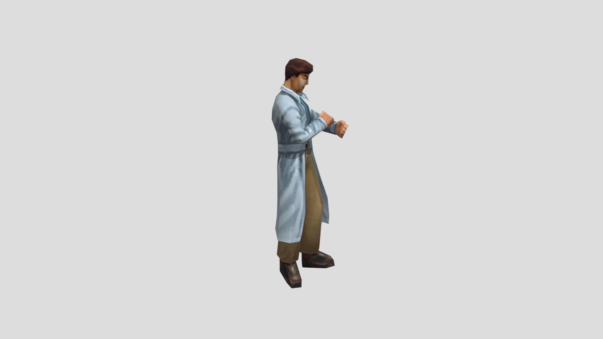74 Lab Technician Male MUA - 3D model by ak2yny [9e93b45] - Sketchfab