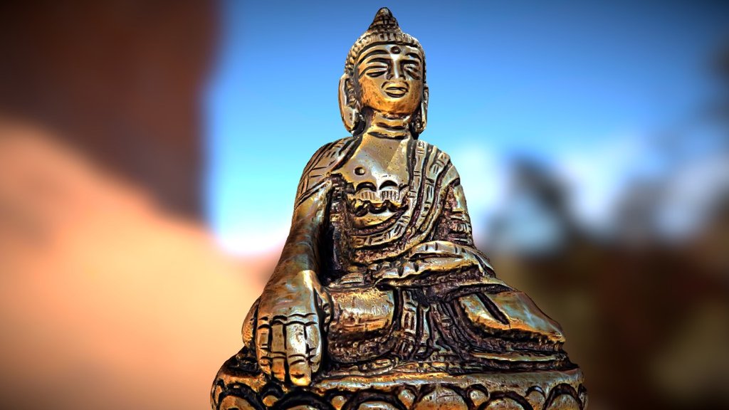 Buddha PBR - Download Free 3D model by dievitacola [9e95d92] - Sketchfab