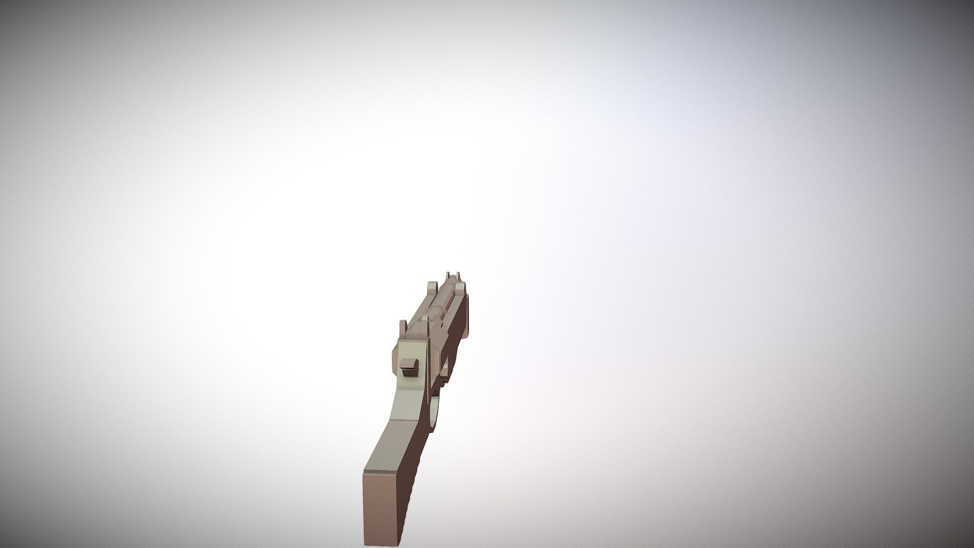 Emeralds Gun - 3D model by _Blaez_ [9e96e1e] - Sketchfab